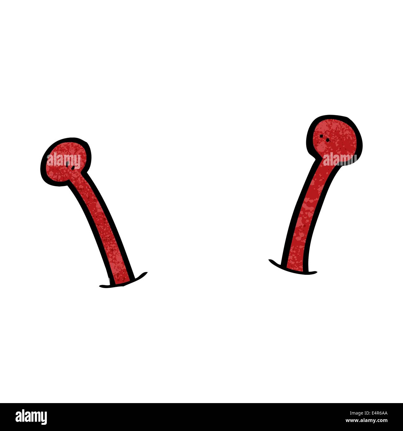 cartoon alien antennae Stock Vector Image & Art - Alamy