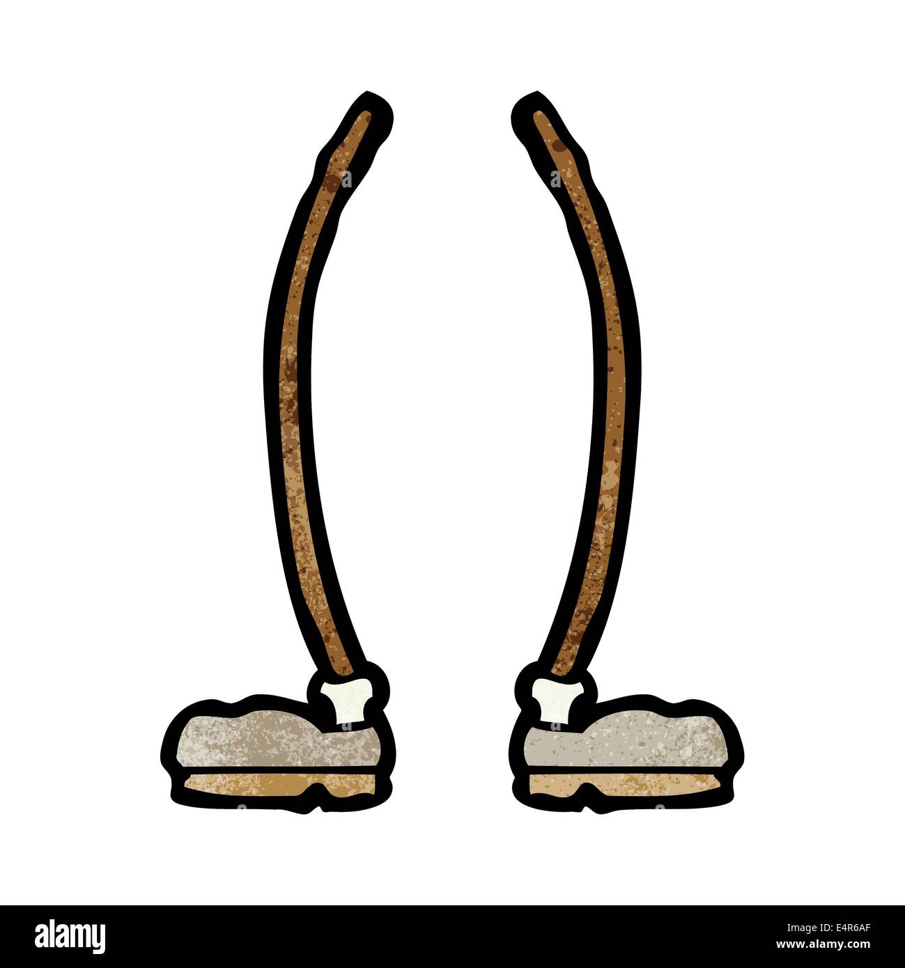 Legs funny quirky Stock Vector Images - Alamy