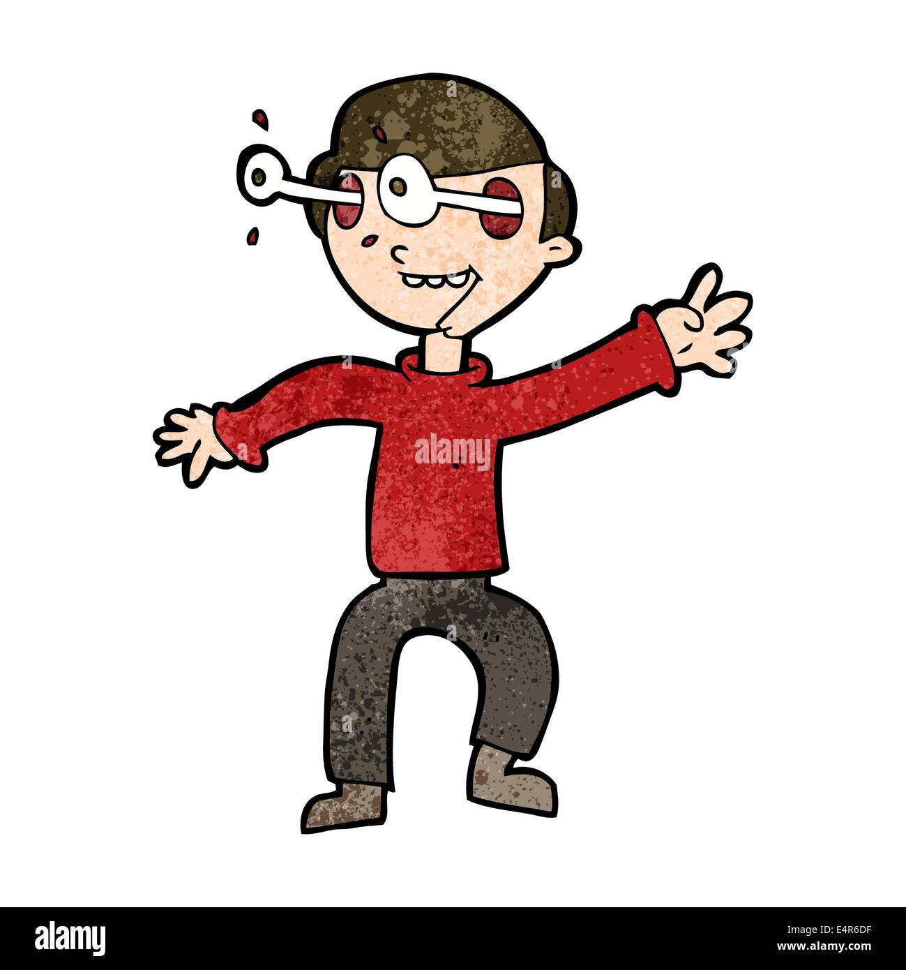 cartoon amazed boy Stock Vector Image & Art - Alamy