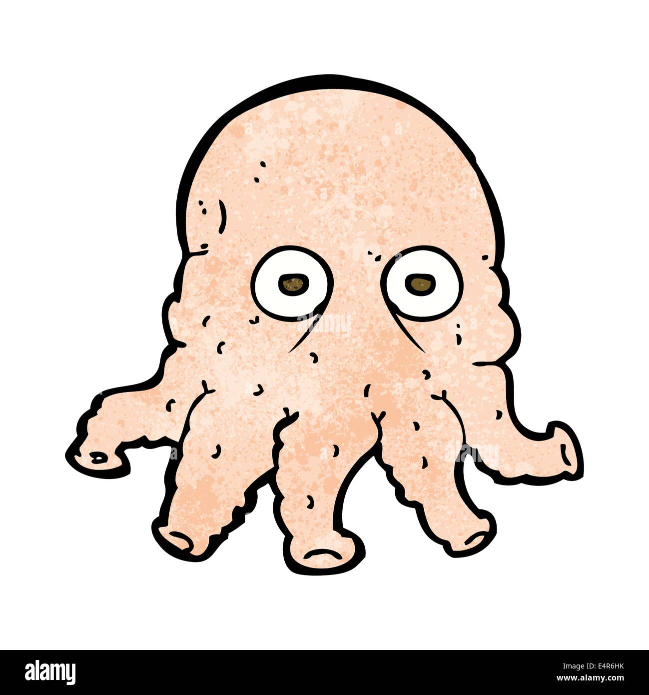 cartoon alien squid face Stock Vector Image & Art - Alamy