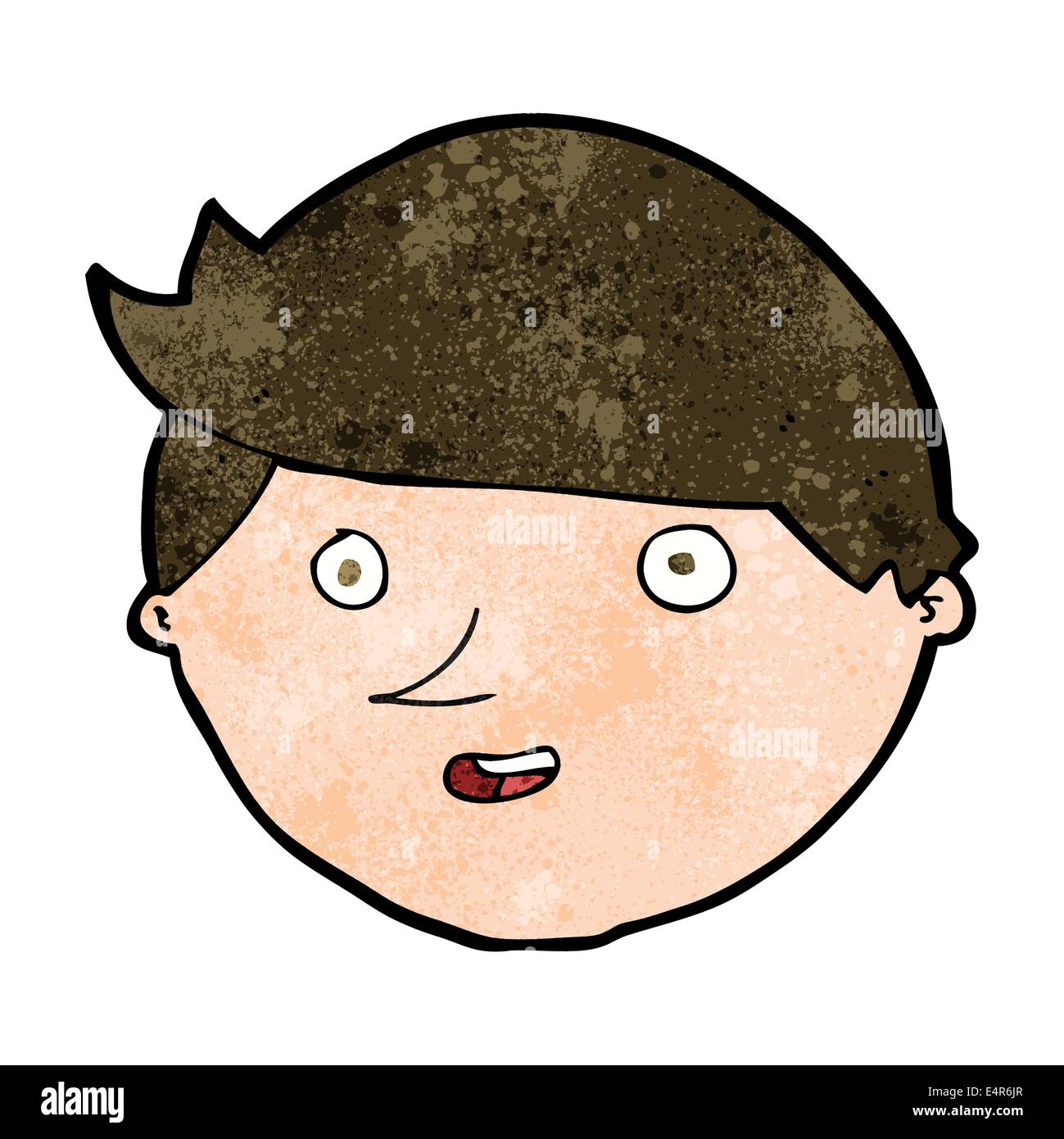 cartoon happy face Stock Vector Image & Art - Alamy