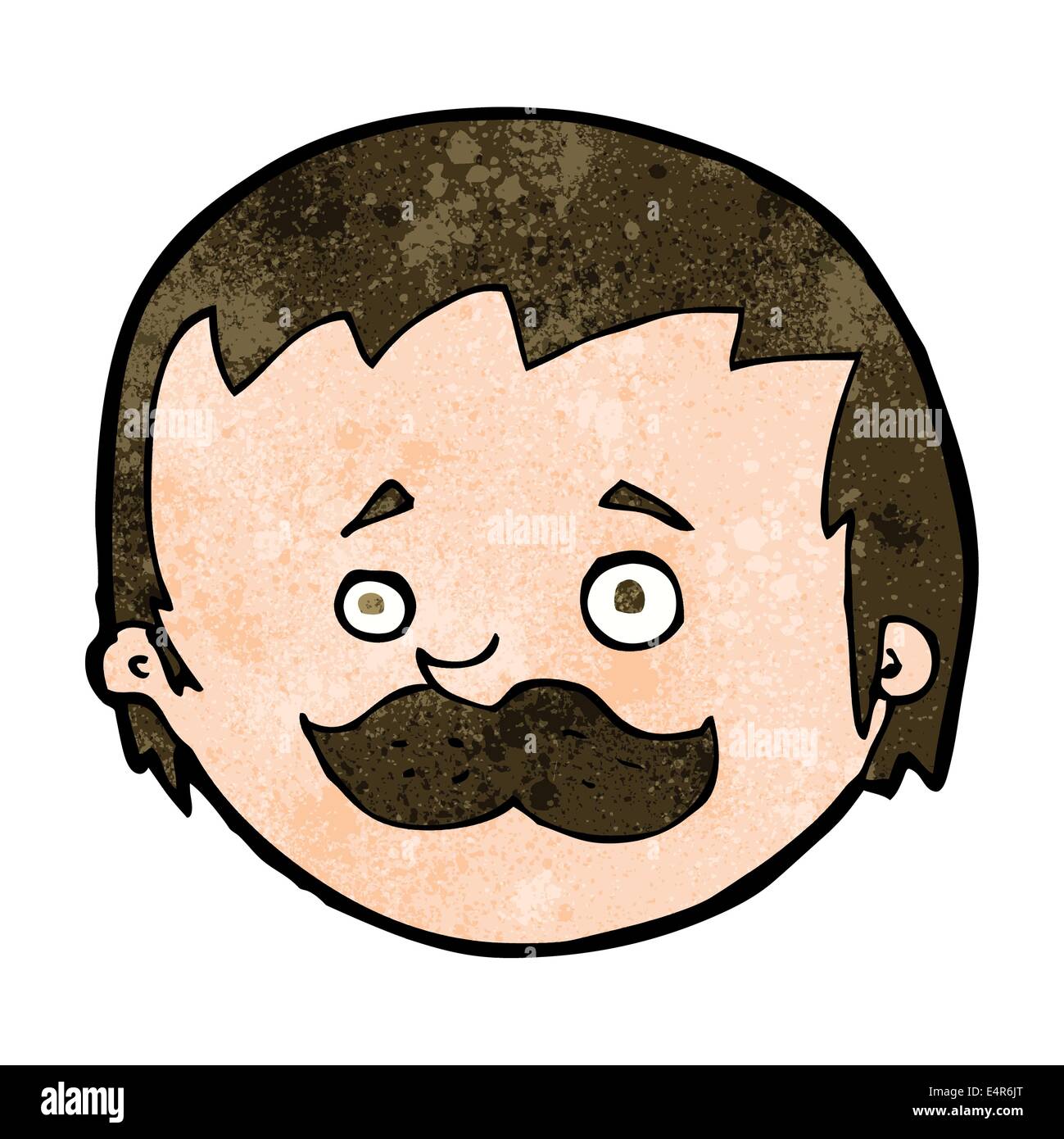 cartoon man with mustache Stock Vector Image & Art - Alamy