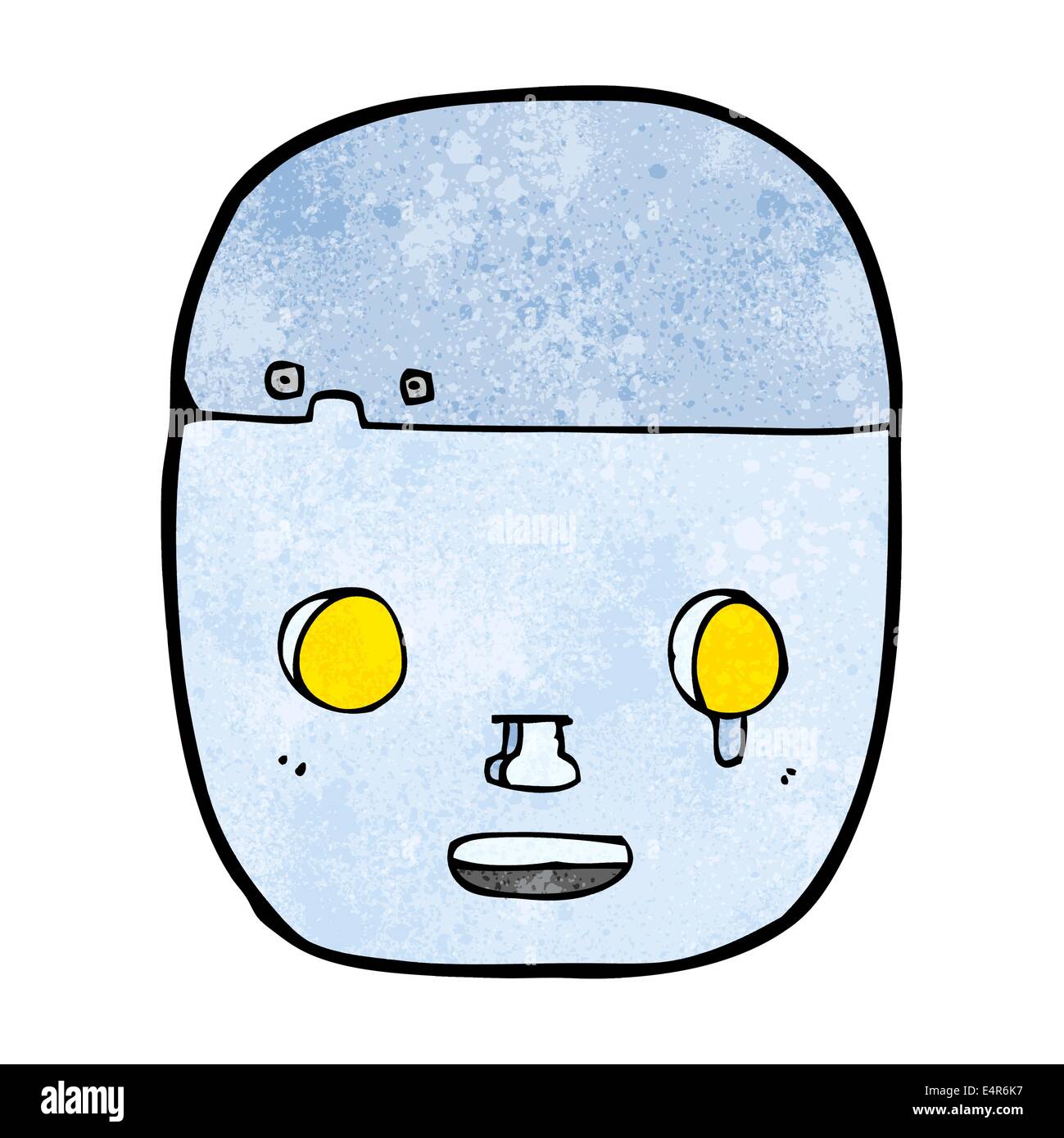 cartoon robot head Stock Vector Image & Art - Alamy