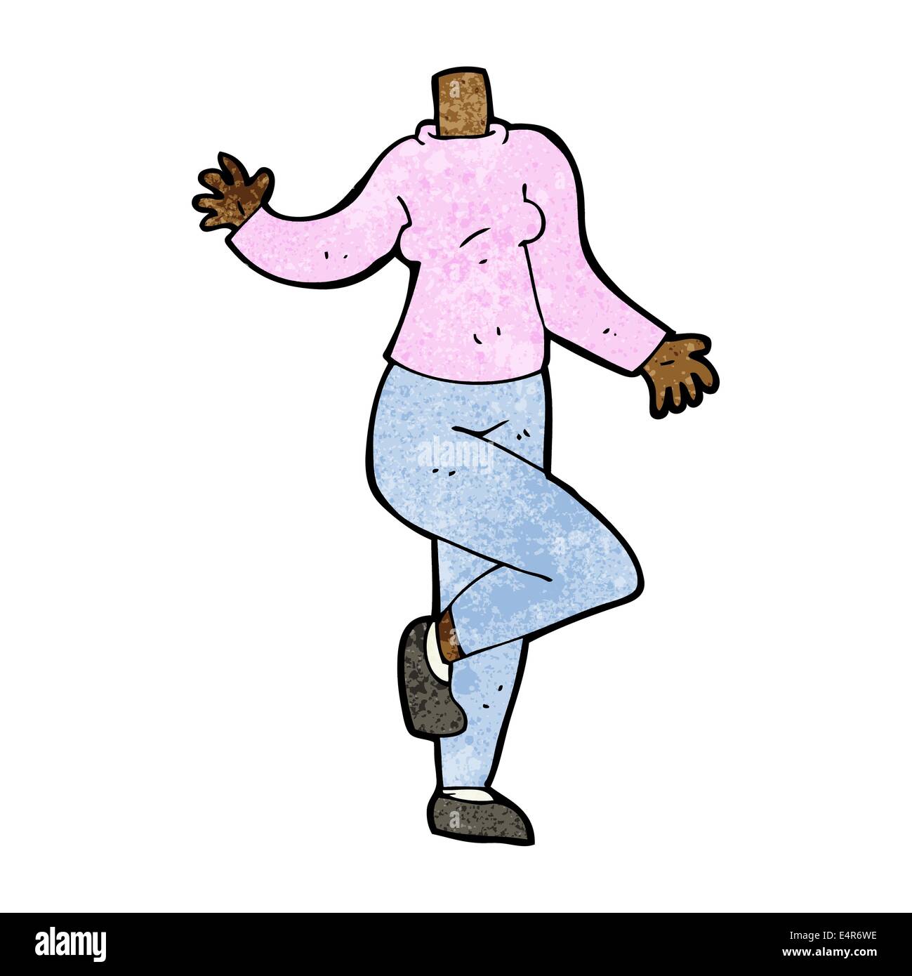 Cartoon body mix match cartoons hi-res stock photography and images - Alamy