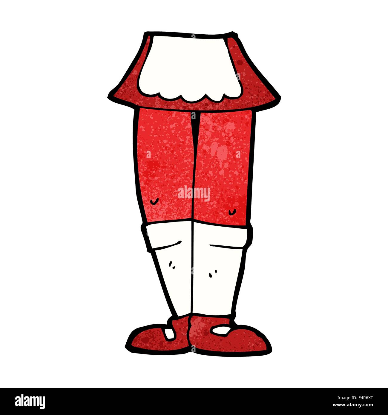 cartoon female legs Stock Vector Image & Art - Alamy