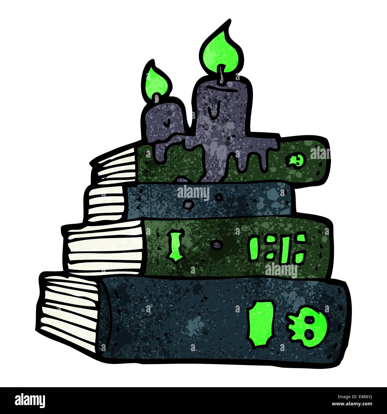cartoon spooky old books Stock Vector Image & Art - Alamy