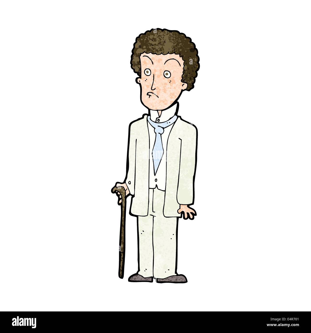 cartoon unhappy gentleman Stock Vector Image & Art - Alamy