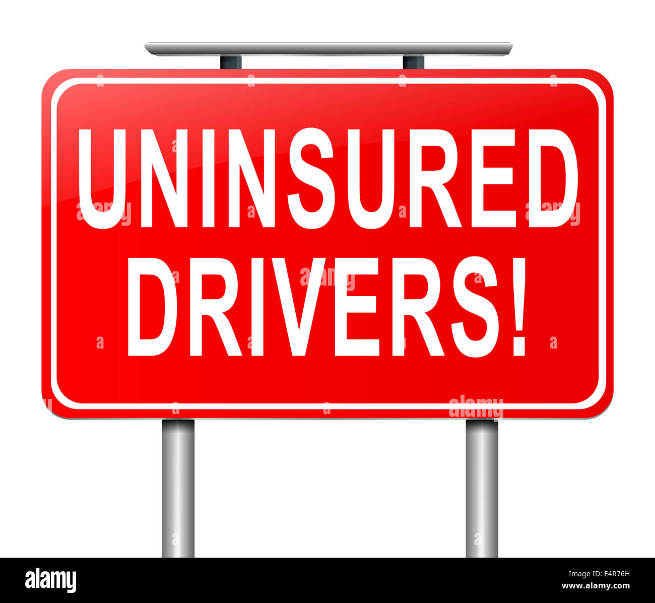 Drivers warning sign Cut Out Stock Images & Pictures - Alamy