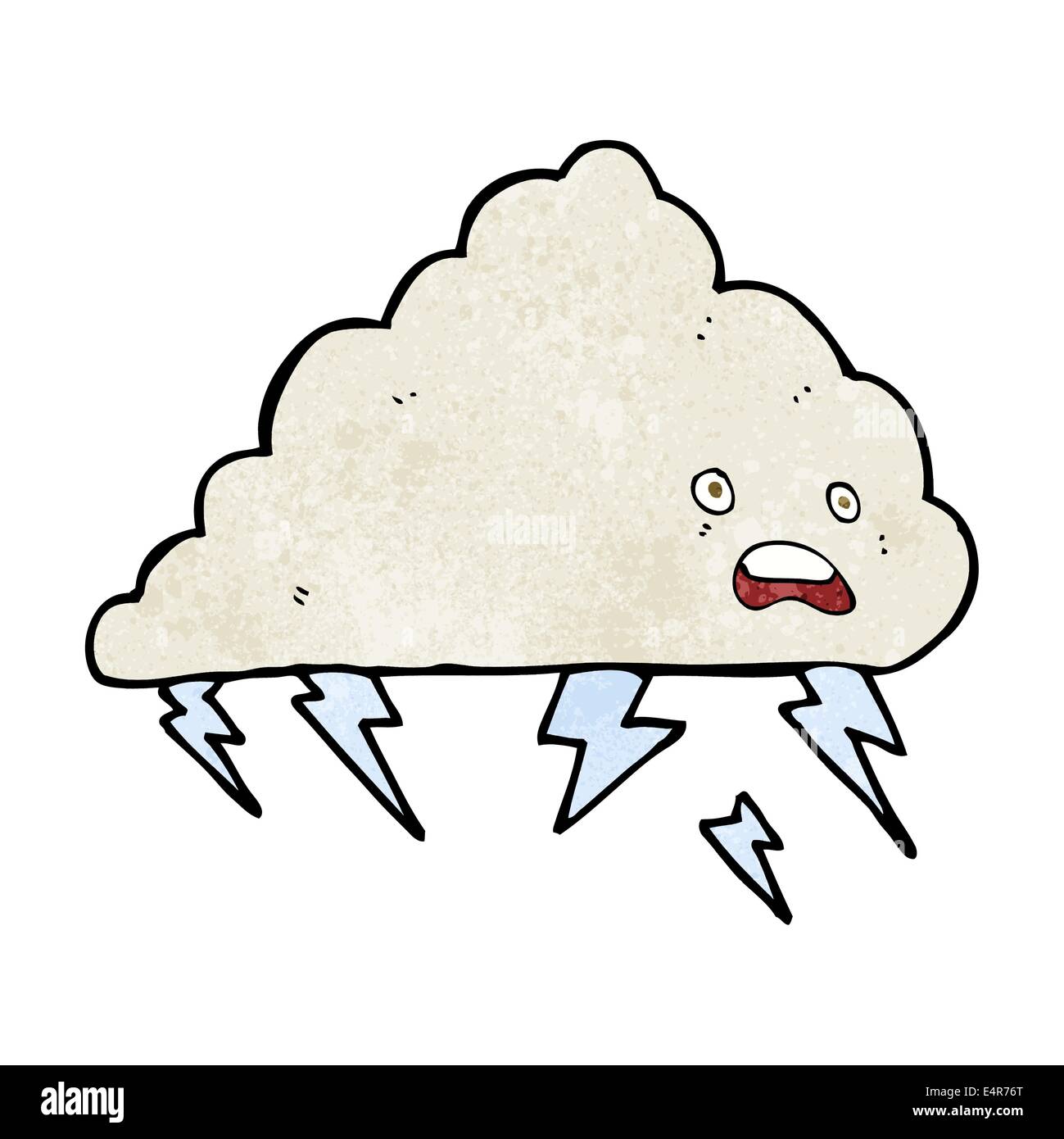 Cartoon thundercloud Stock Vector Images - Alamy