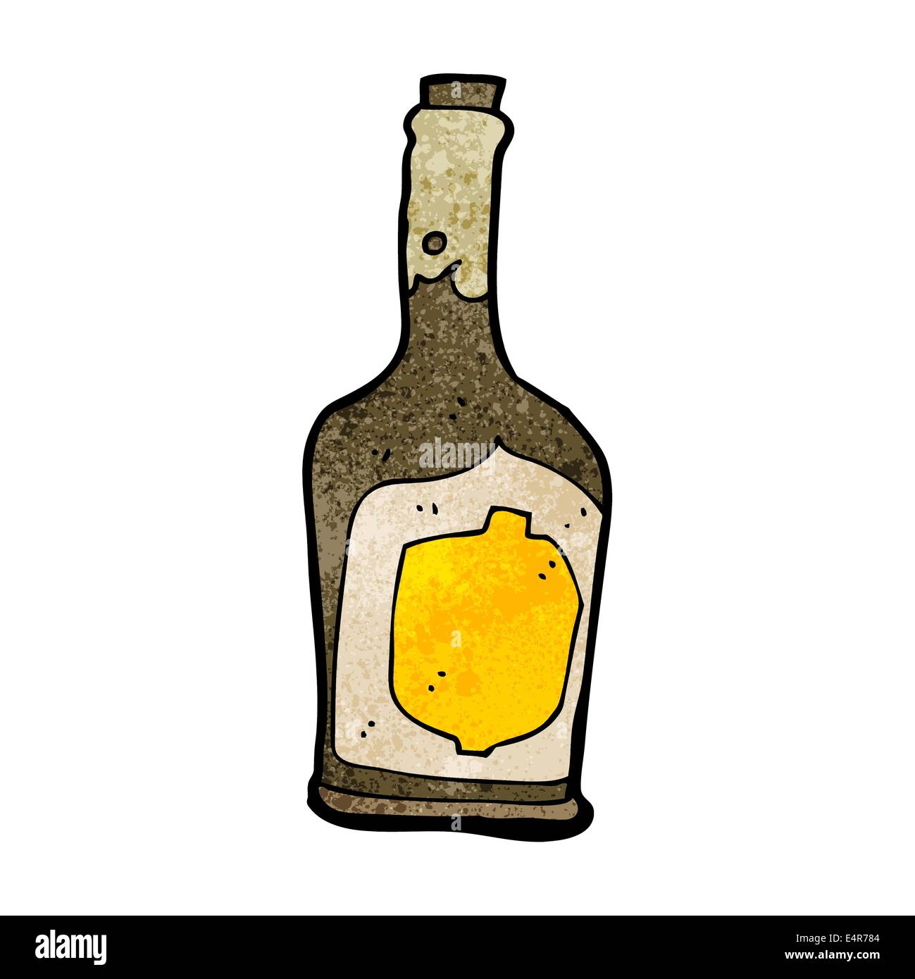 cartoon bottle of rum Stock Vector Image & Art - Alamy