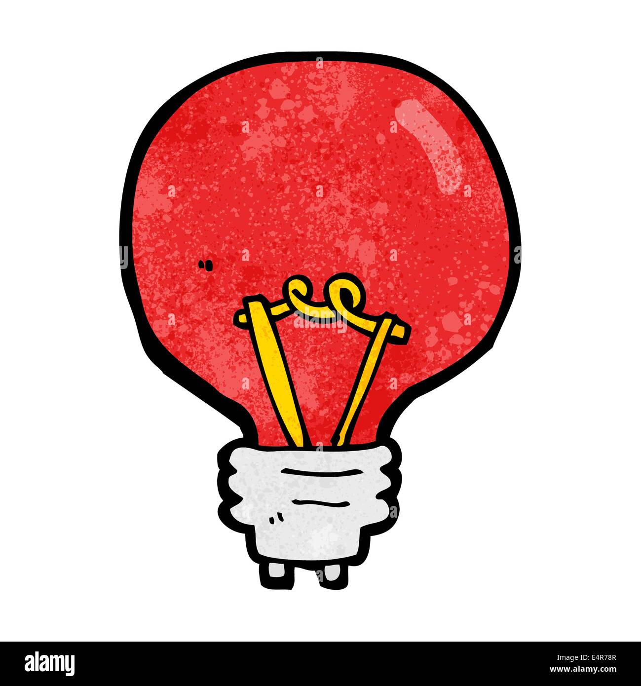 cartoon red light bulb Stock Vector Image & Art - Alamy