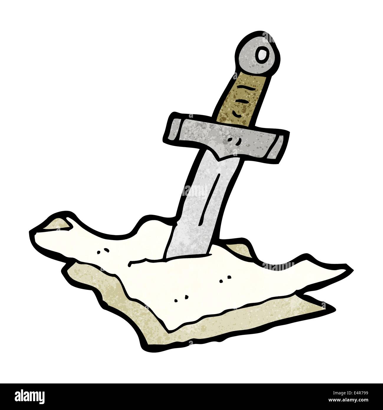 cartoon dagger in maps Stock Vector Image & Art - Alamy