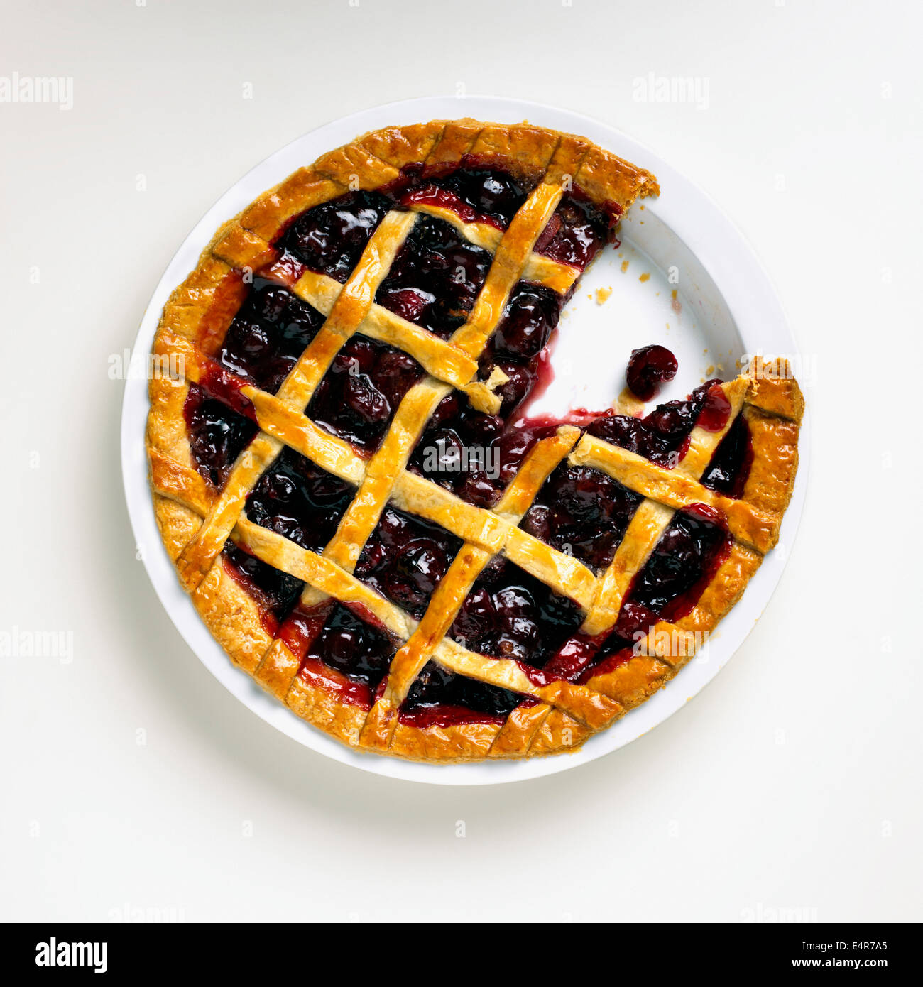 Perfect Cherry Pie Slice