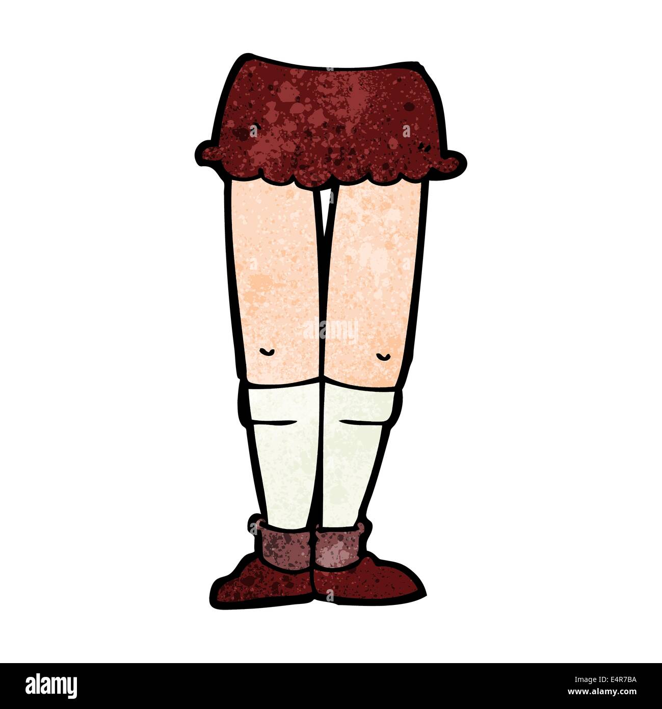 cartoon female legs Stock Vector Image & Art - Alamy