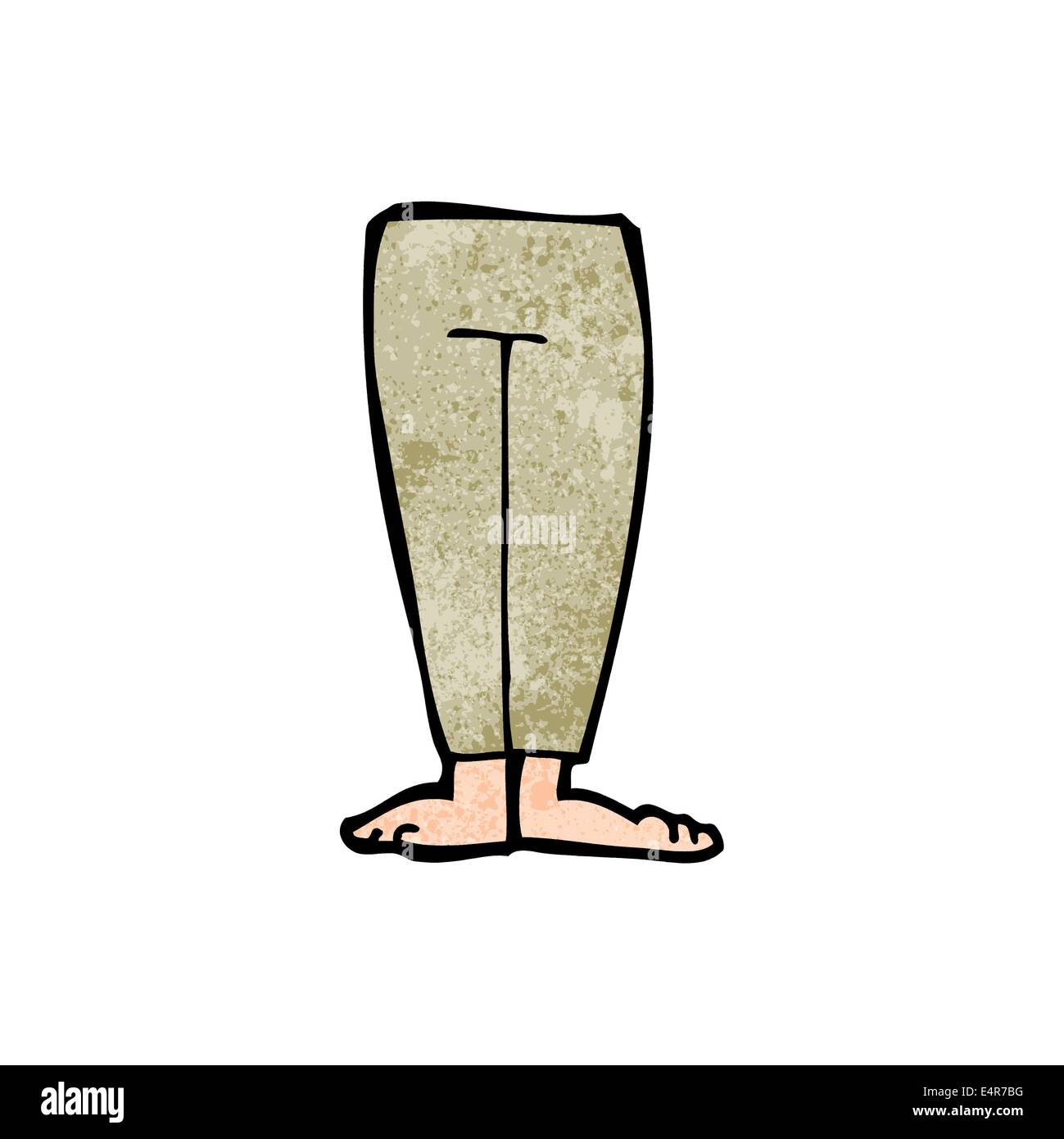 Legs funny quirky Stock Vector Images - Alamy