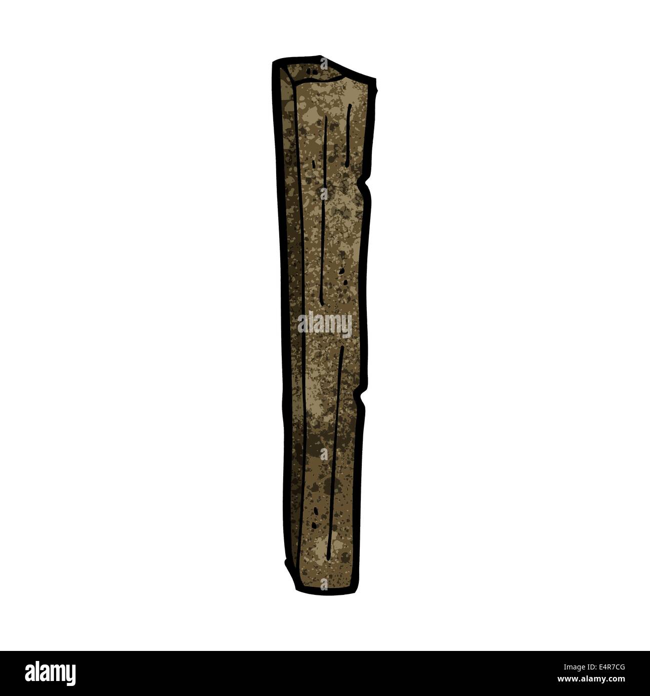 cartoon wooden post Stock Vector Image & Art - Alamy