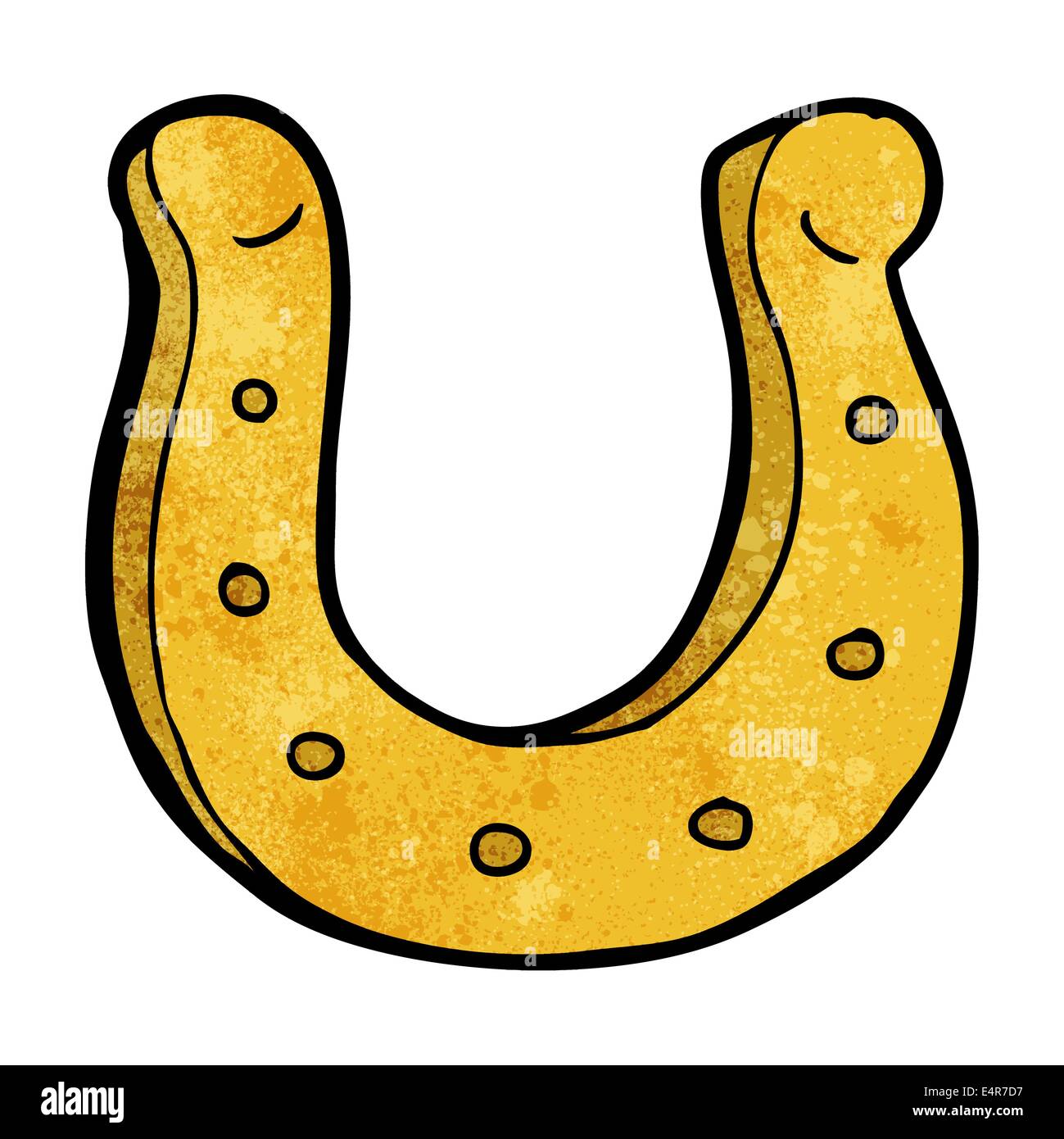 Cartoon horseshoe Stock Vector Images - Alamy