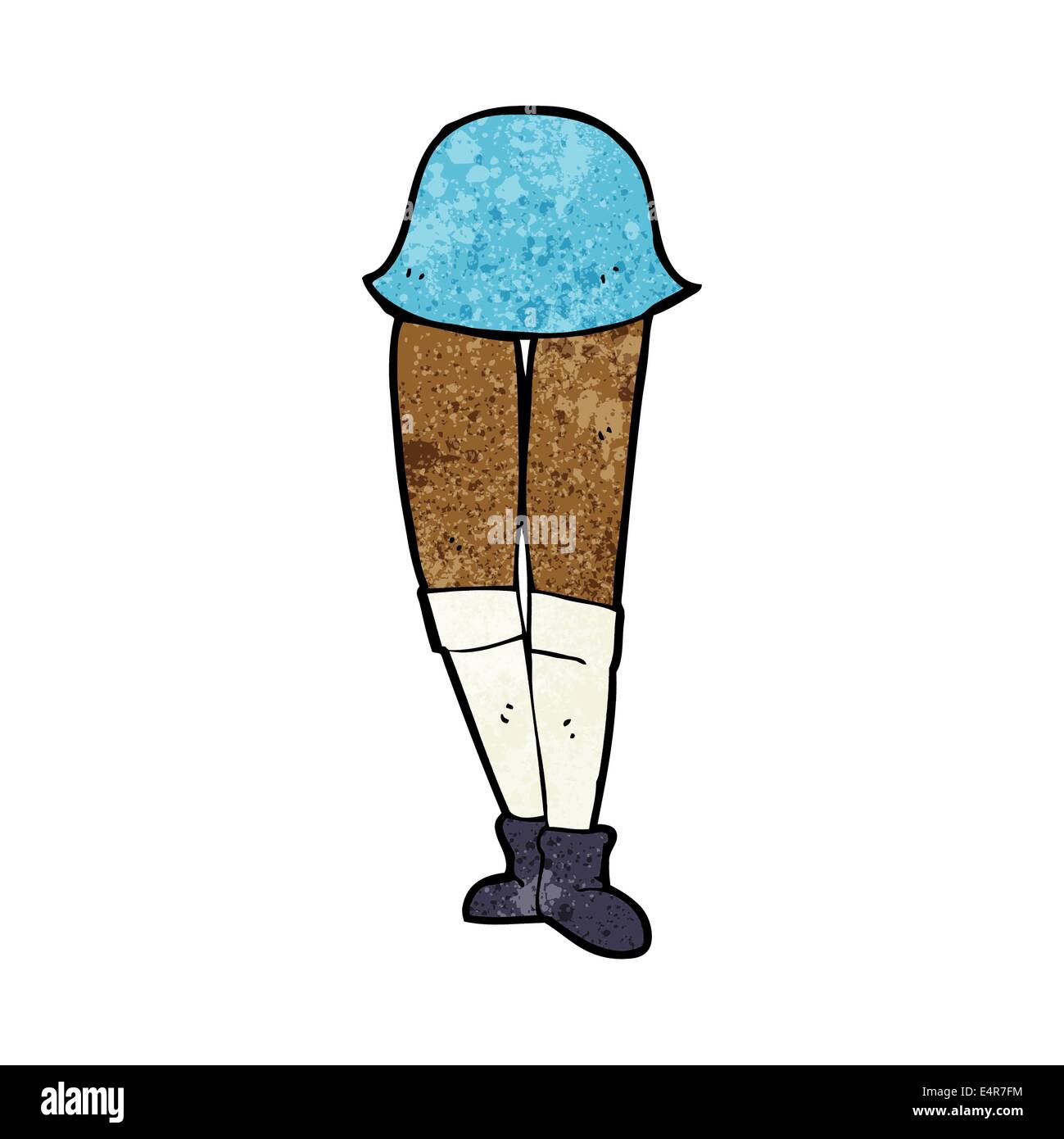 cartoon female legs Stock Vector Image & Art - Alamy