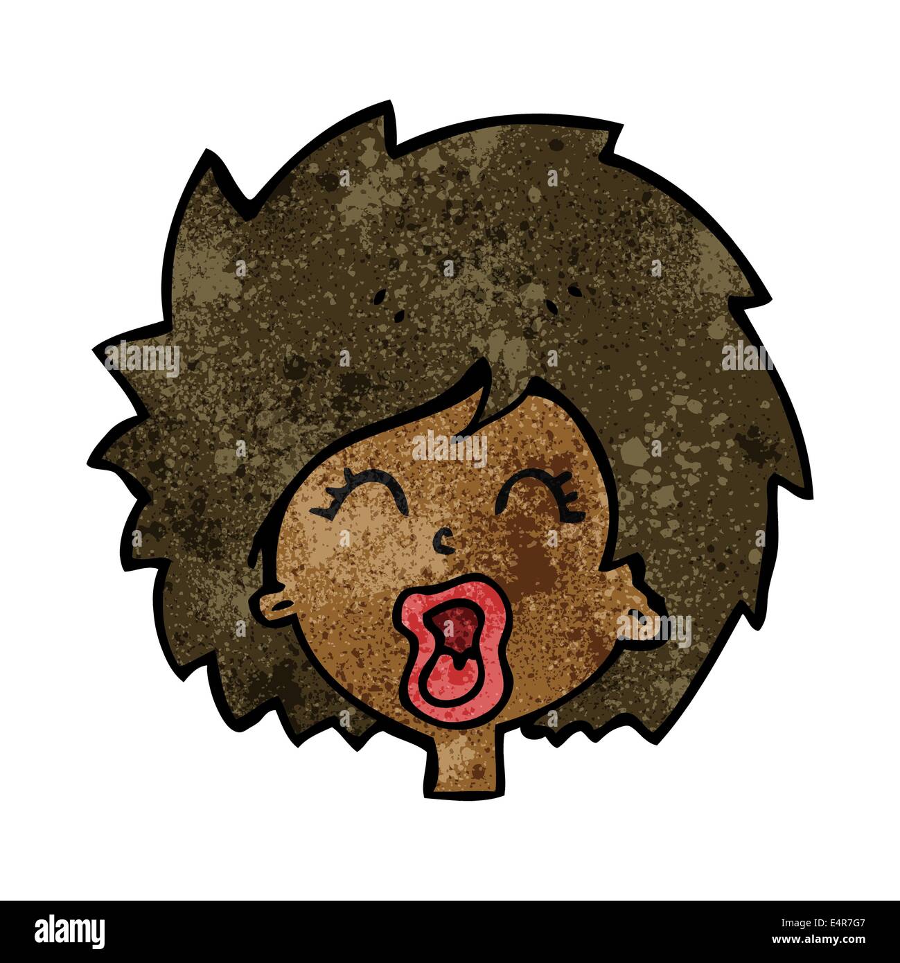 cartoon woman screaming Stock Vector Image & Art - Alamy