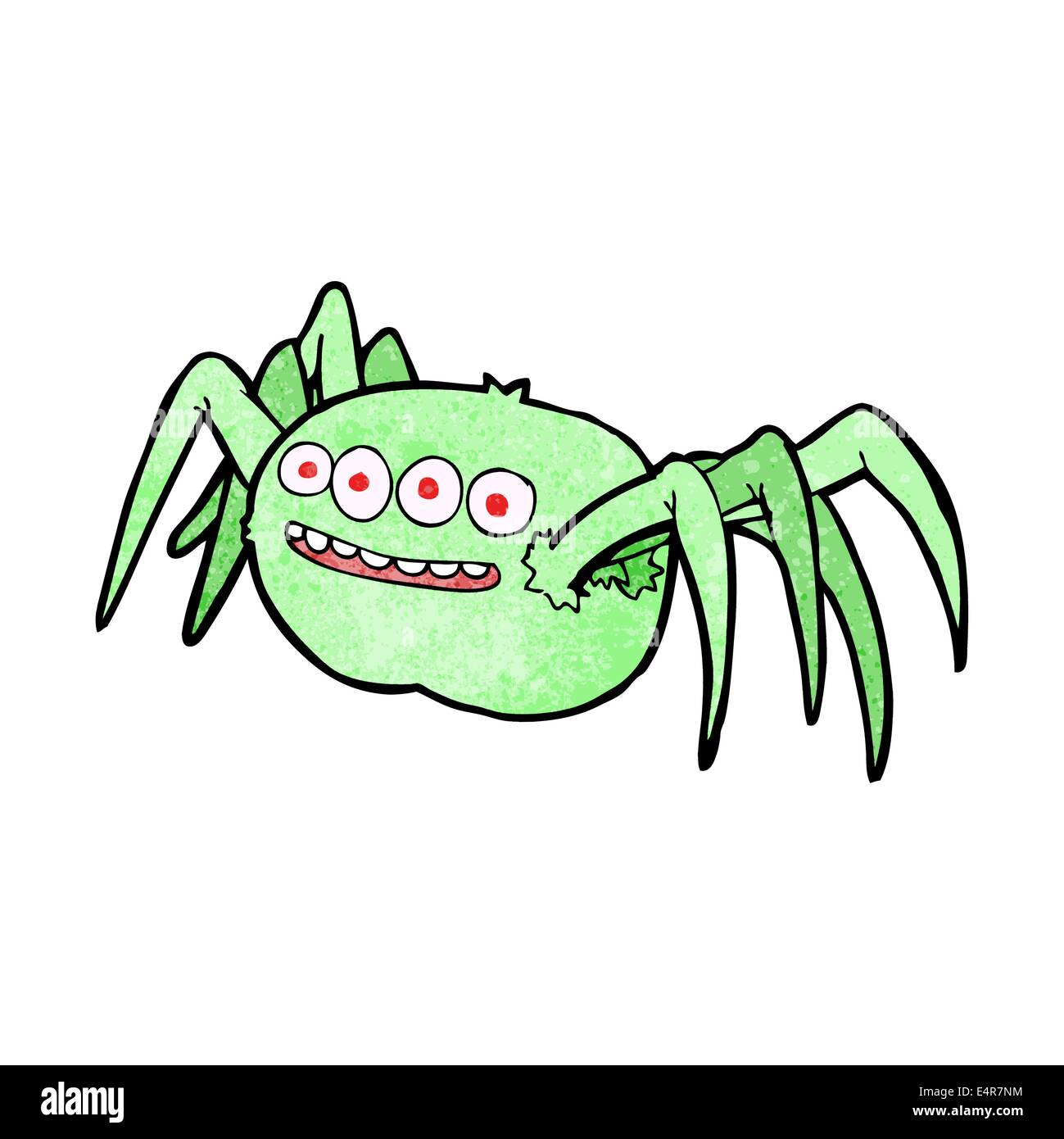 cartoon spooky spider Stock Vector Image & Art - Alamy