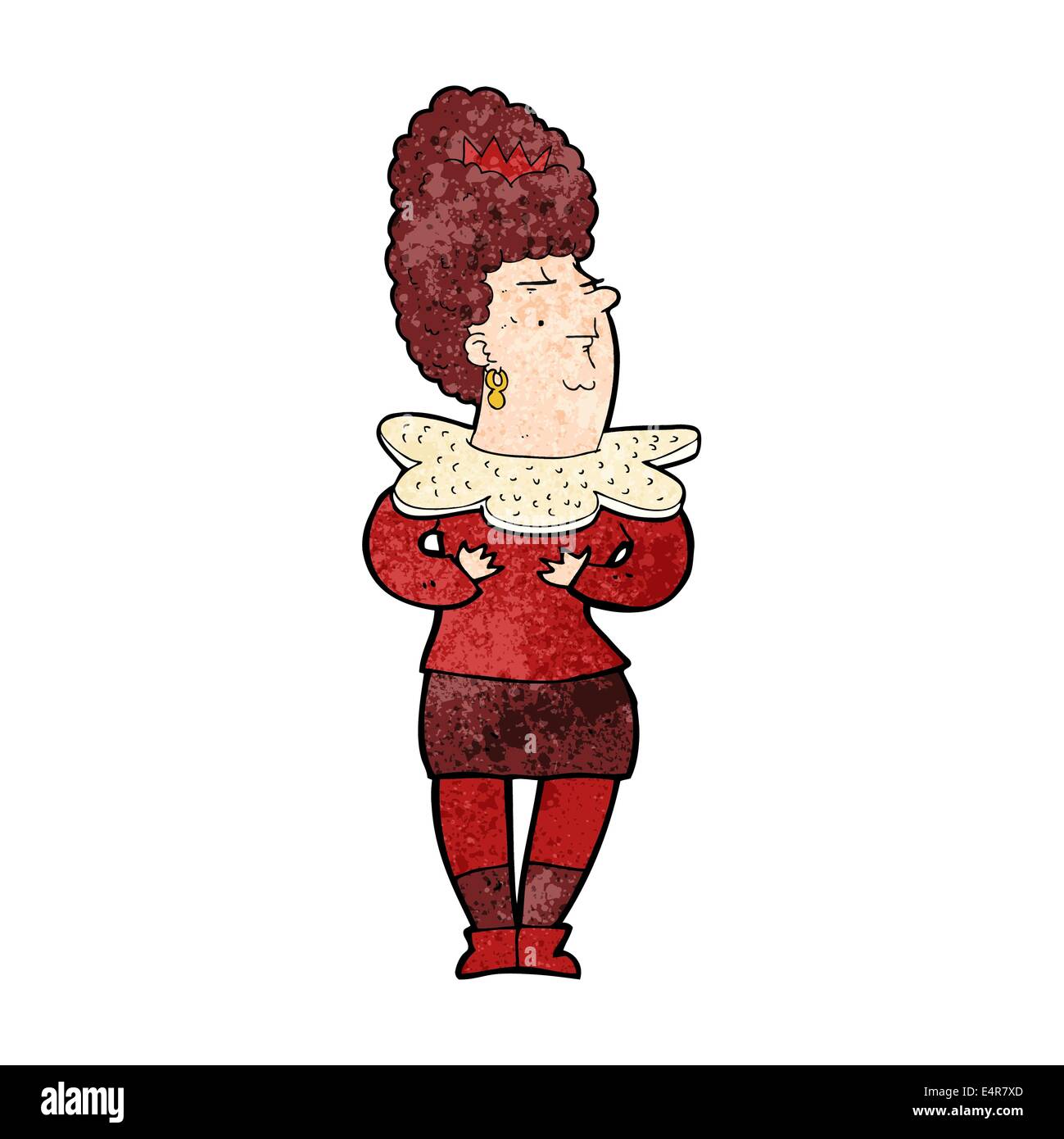 cartoon aristocratic woman Stock Vector Image & Art - Alamy