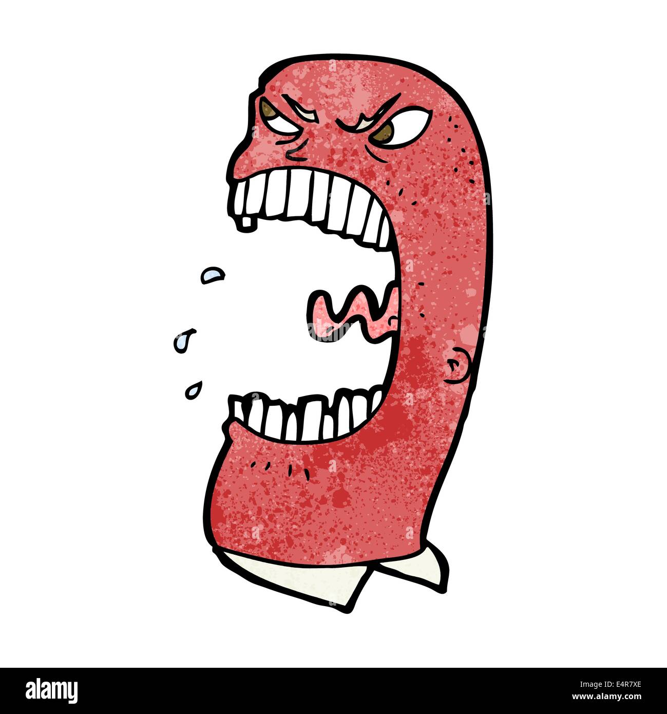 cartoon furious man shouting Stock Vector Image & Art - Alamy