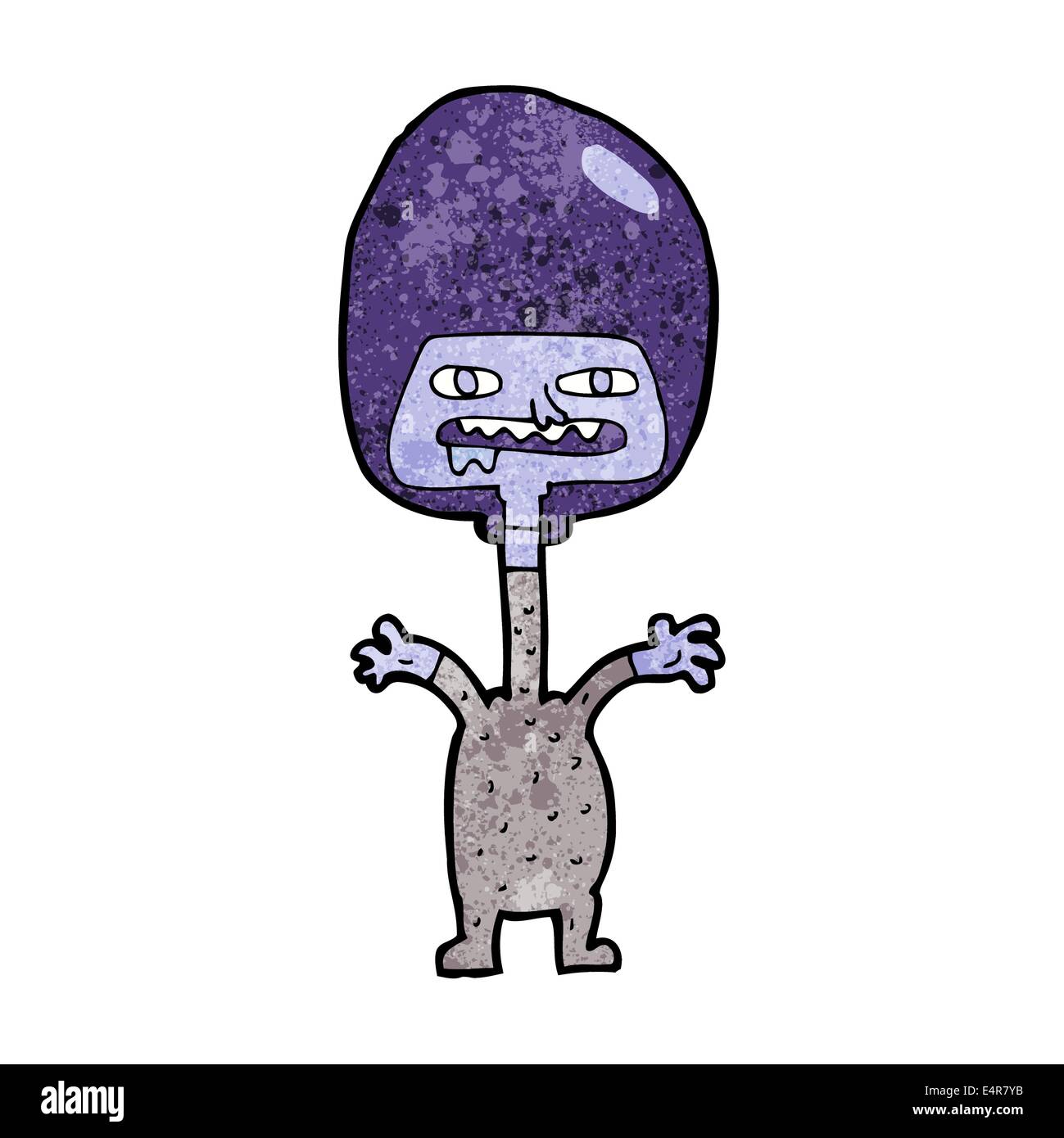 cartoon space alien Stock Vector Image & Art - Alamy