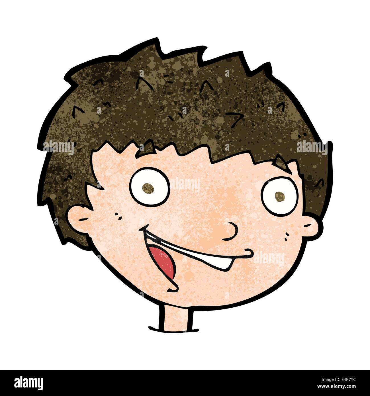 cartoon laughing boy Stock Vector Image & Art - Alamy