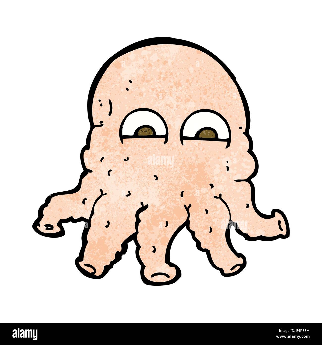 cartoon alien squid face Stock Vector Image & Art - Alamy