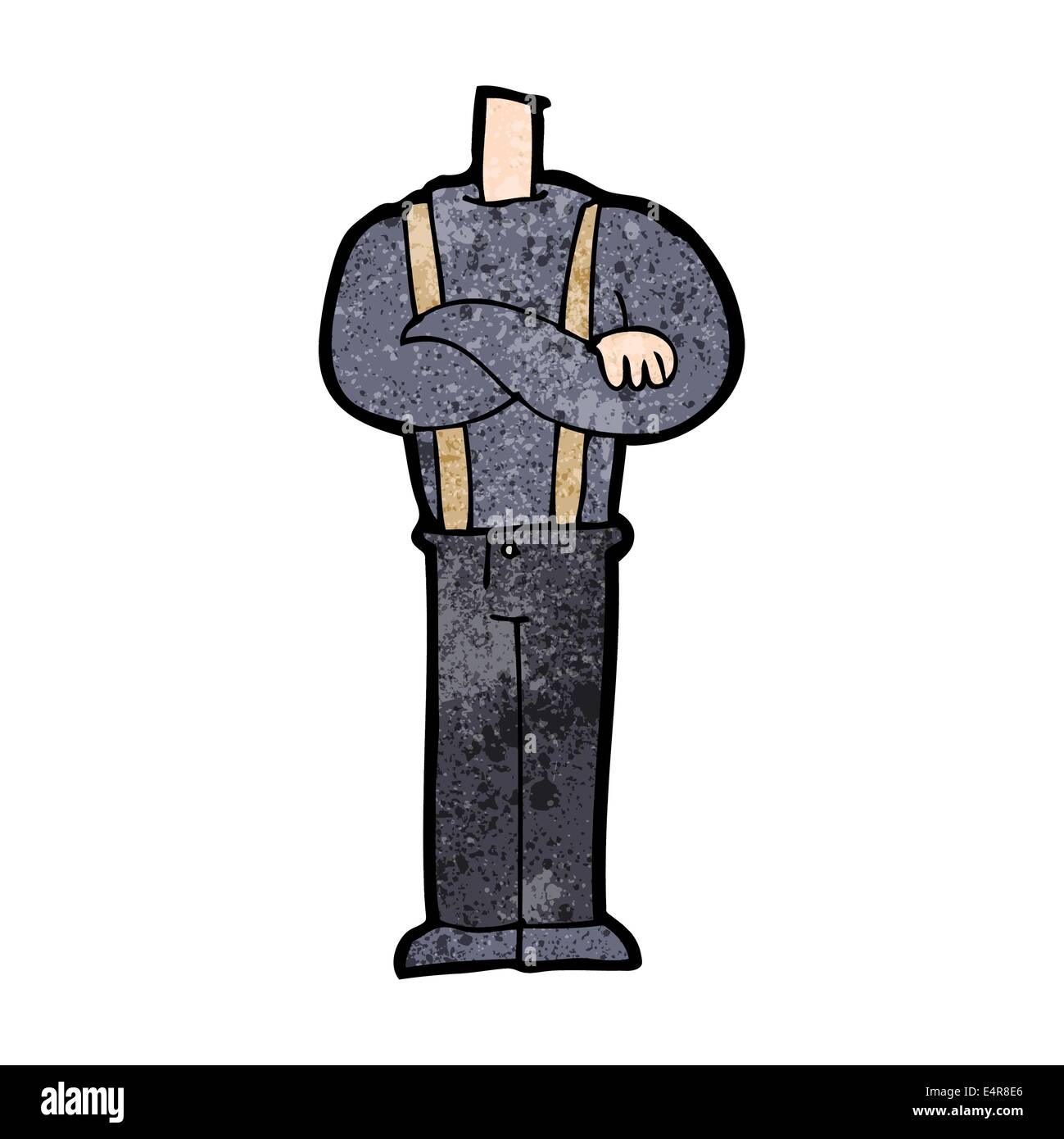 cartoon body with folded arms (mix and match cartoons or add own photos ...