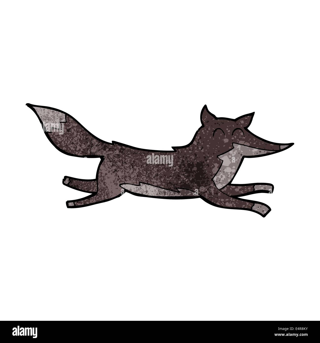 cartoon running wolf Stock Vector Image & Art - Alamy
