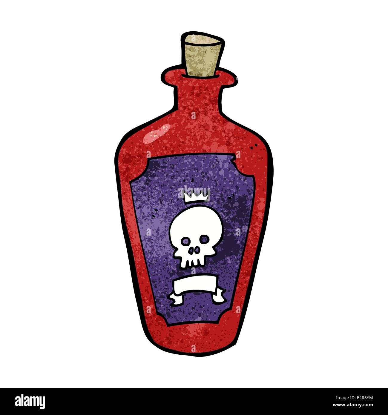 Cartoon vial poison Cut Out Stock Images & Pictures - Alamy