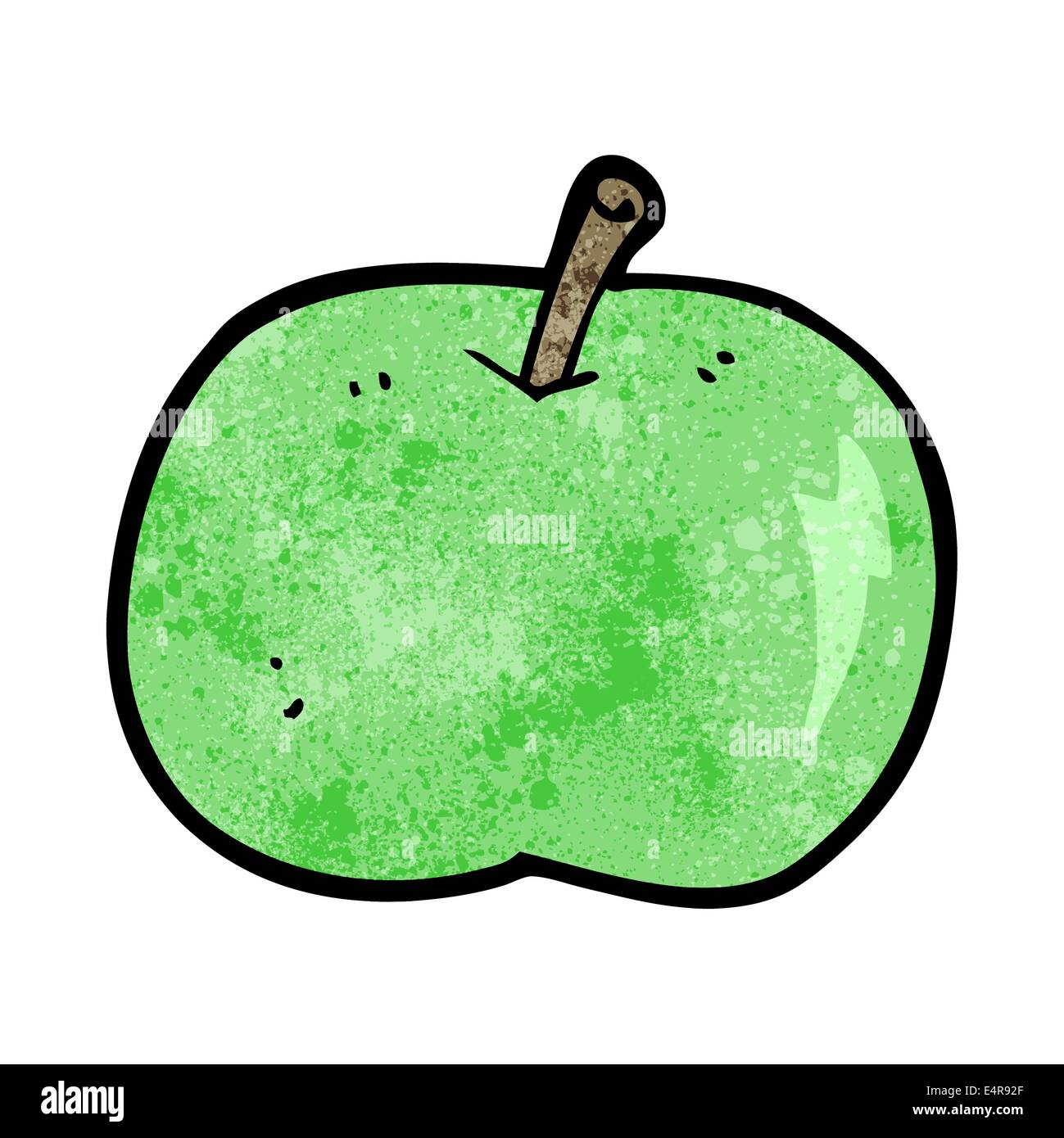 cartoon shiny apple Stock Vector Image & Art - Alamy