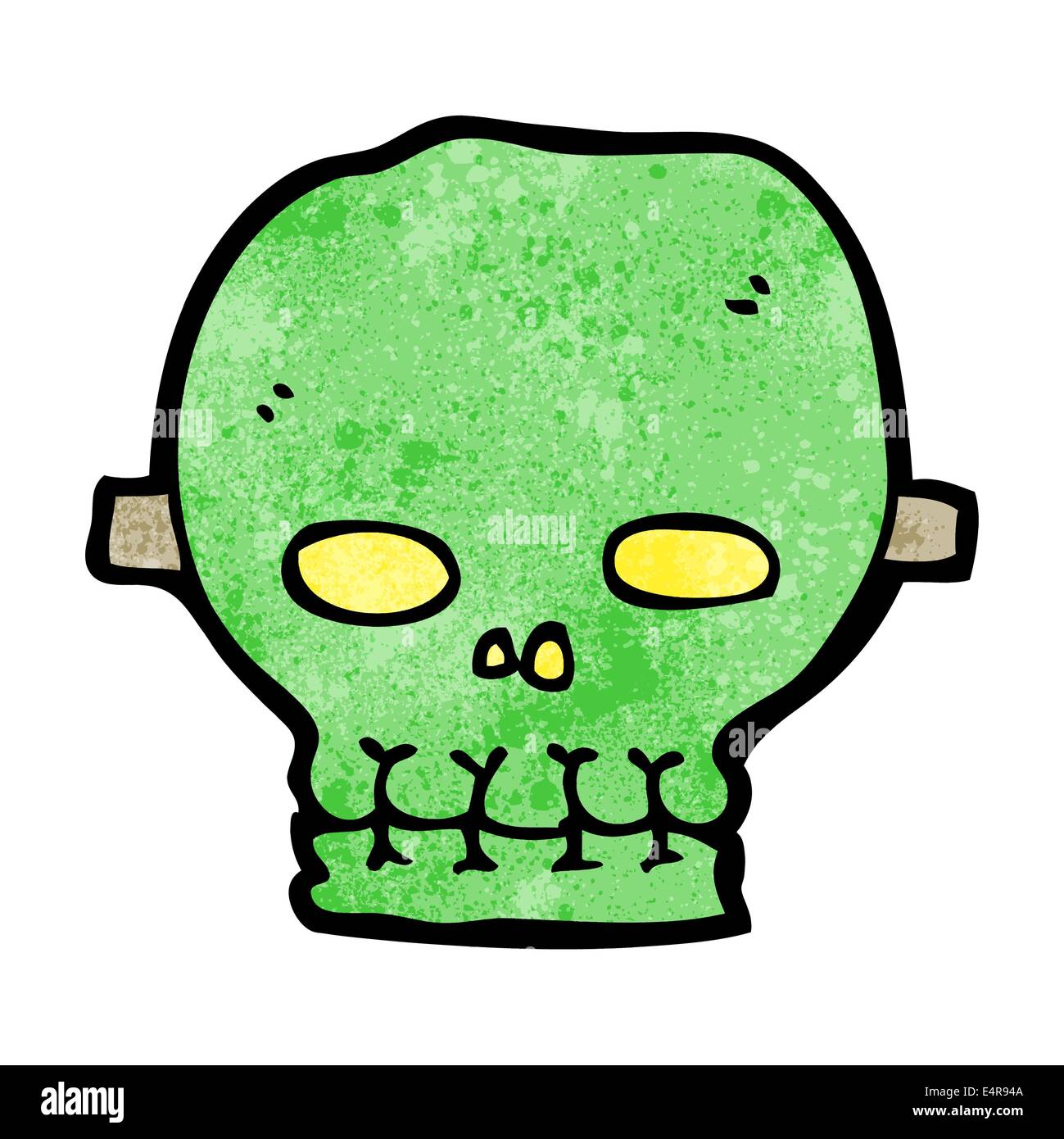 cartoon spooky skull mask Stock Vector Image & Art - Alamy