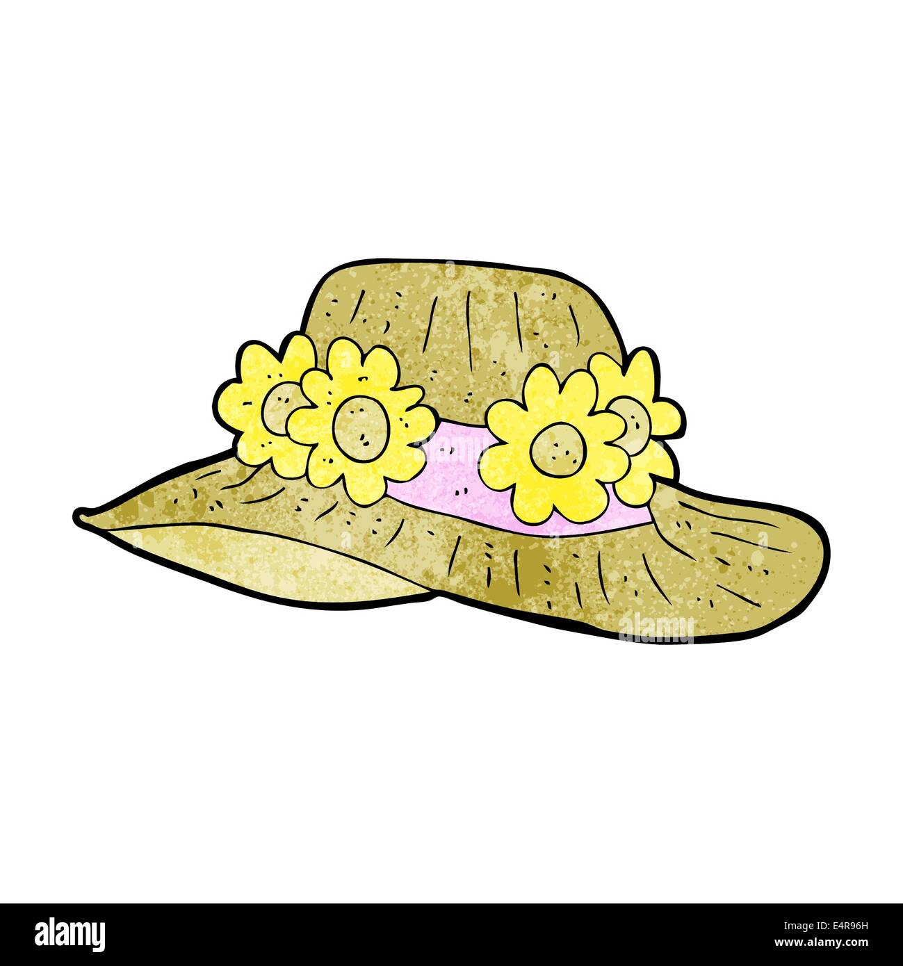 cartoon summer hat Stock Vector Image & Art - Alamy