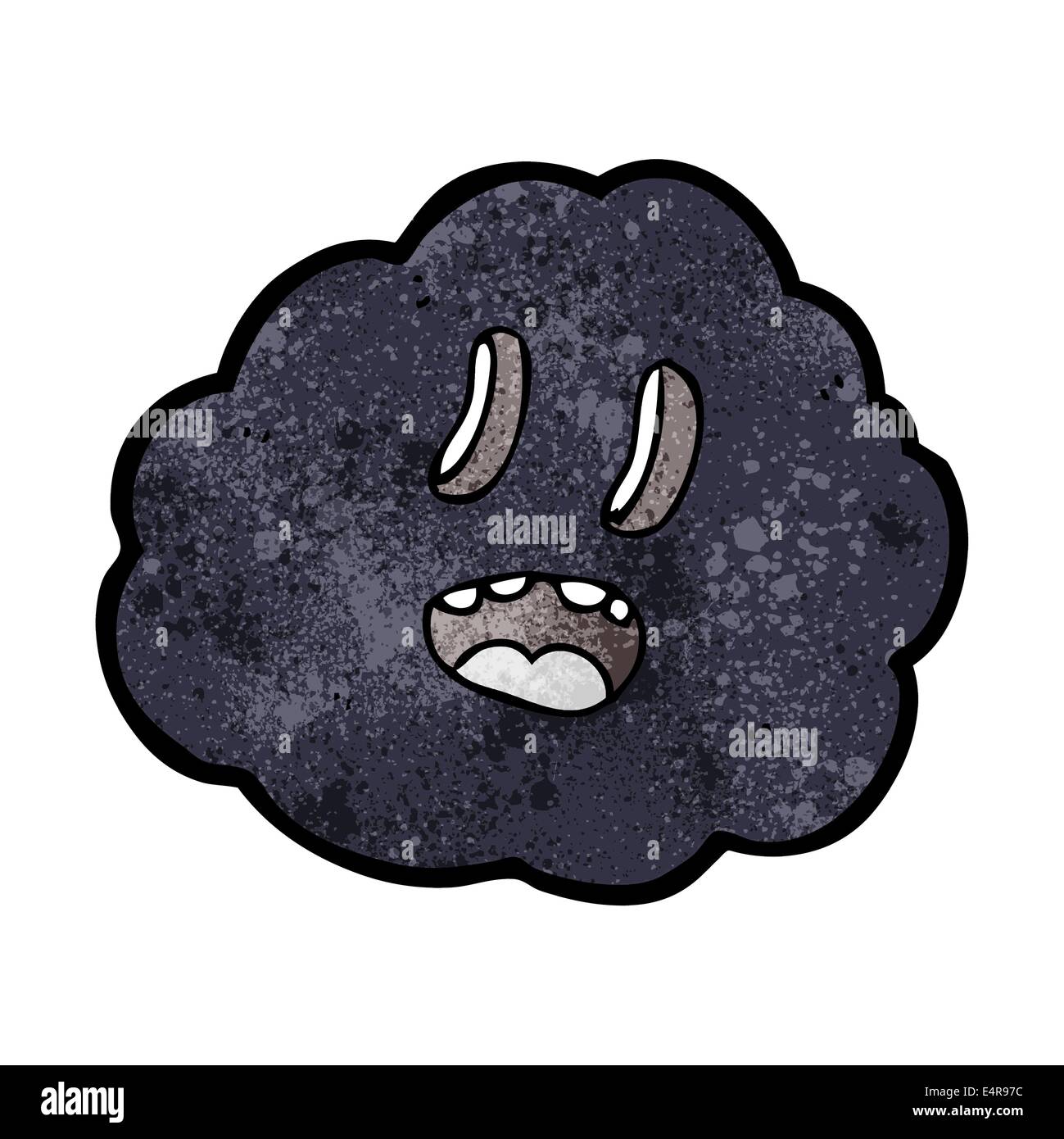 cartoon spooky cloud Stock Vector Image & Art - Alamy