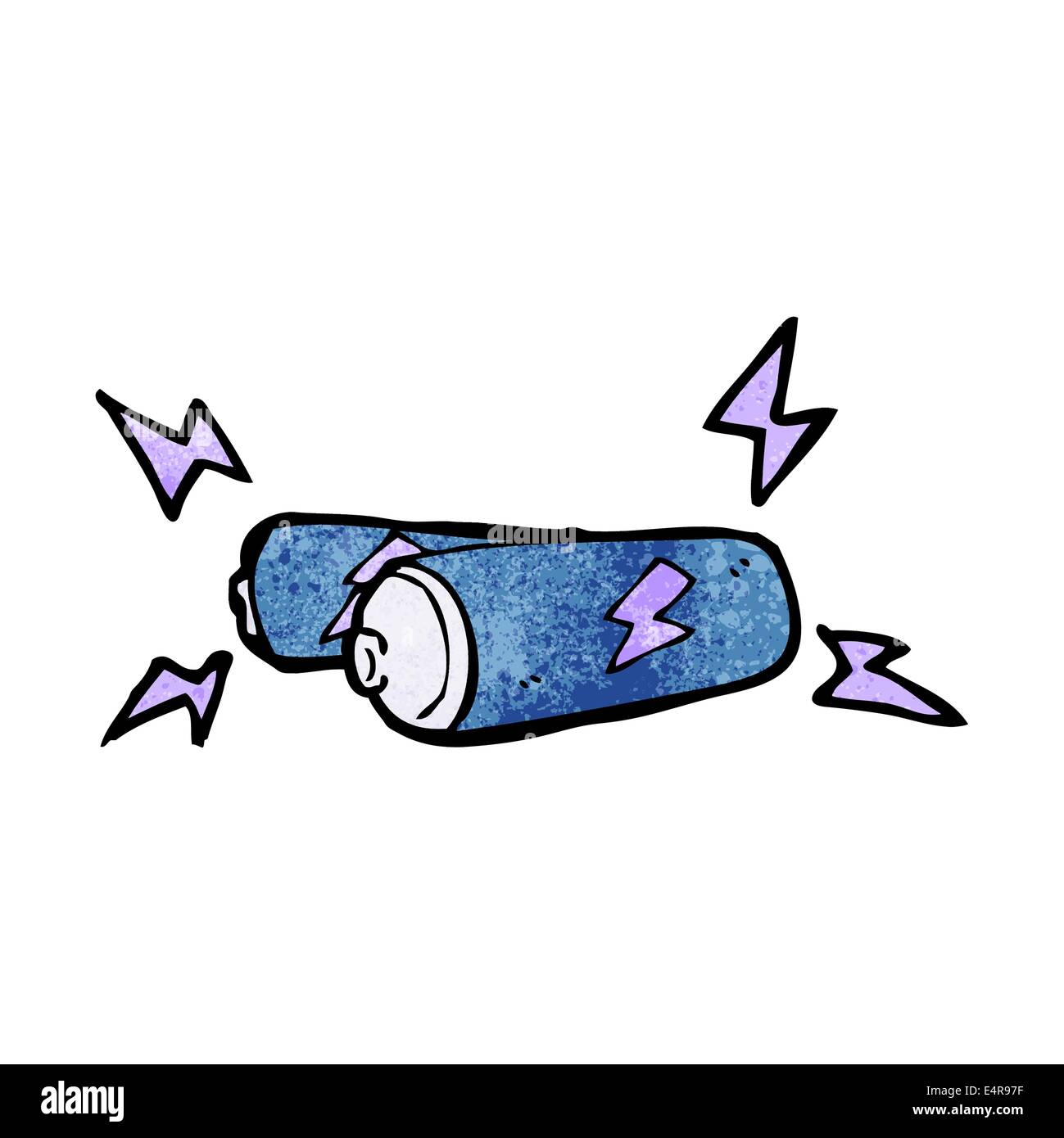 Cartoon batteries Cut Out Stock Images & Pictures - Alamy
