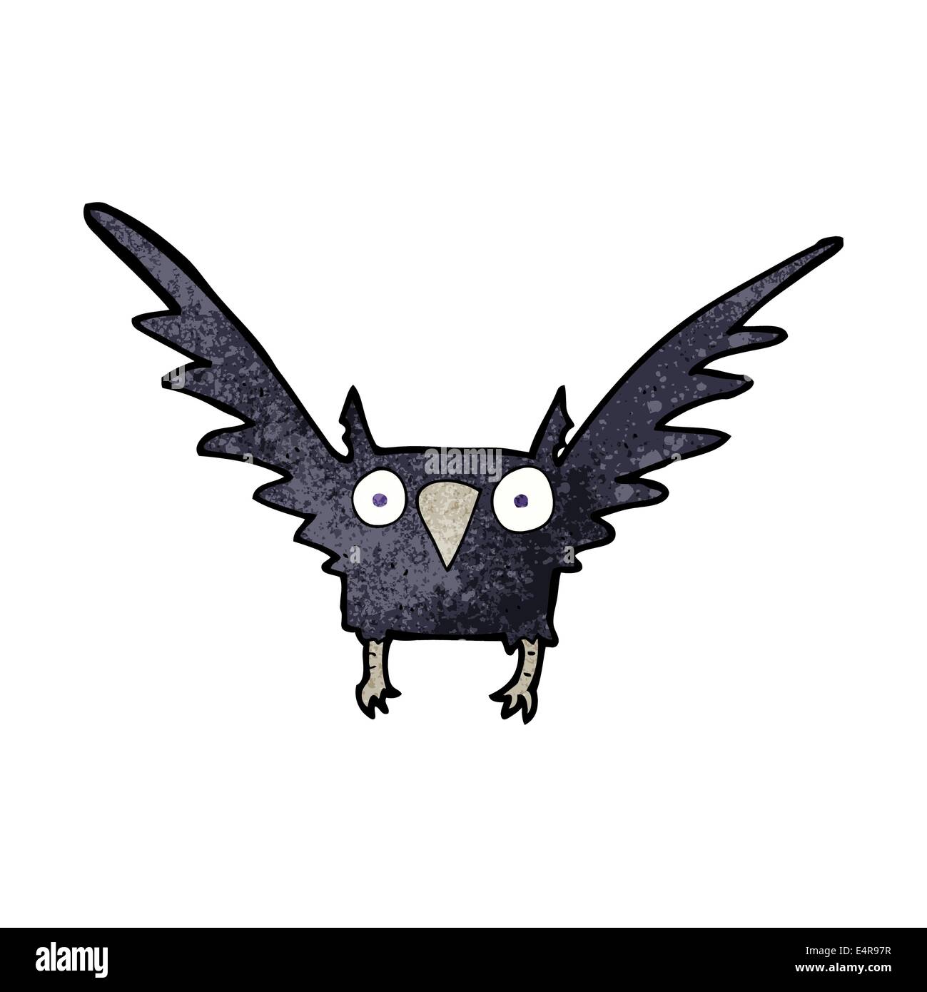 cartoon spooky bird Stock Vector Image & Art - Alamy