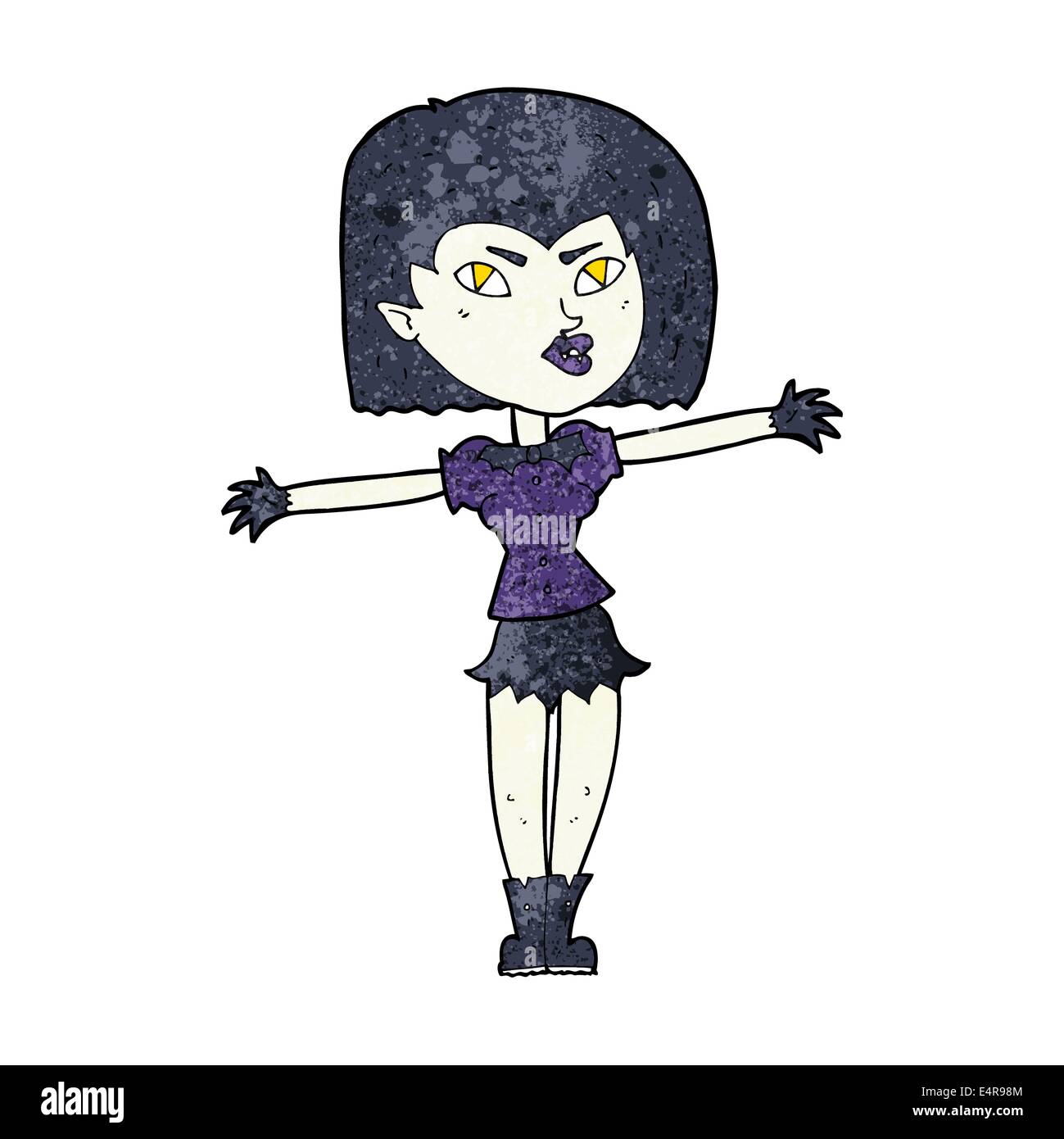 cartoon vampire girl Stock Vector Image & Art - Alamy