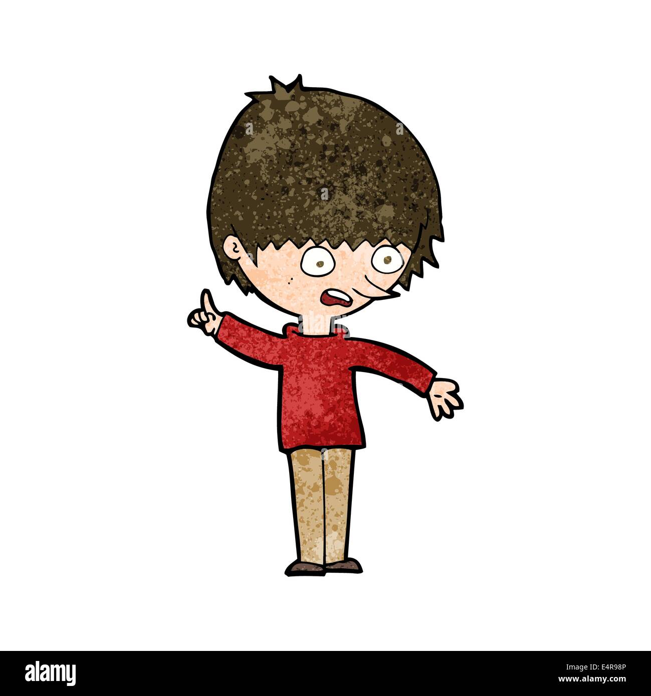 cartoon boy with question Stock Vector Image & Art - Alamy
