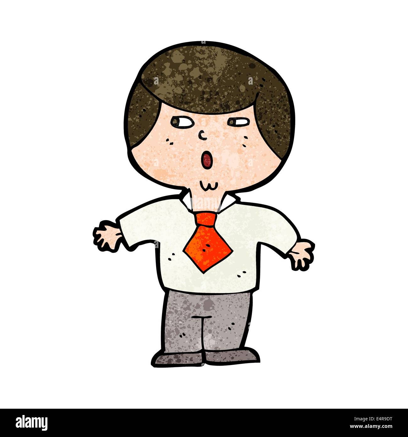 cartoon shocked boy Stock Vector Image & Art - Alamy