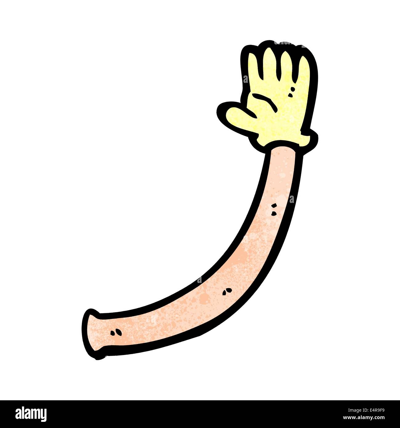 Cartoon arm rubber glove hi-res stock photography and images - Alamy