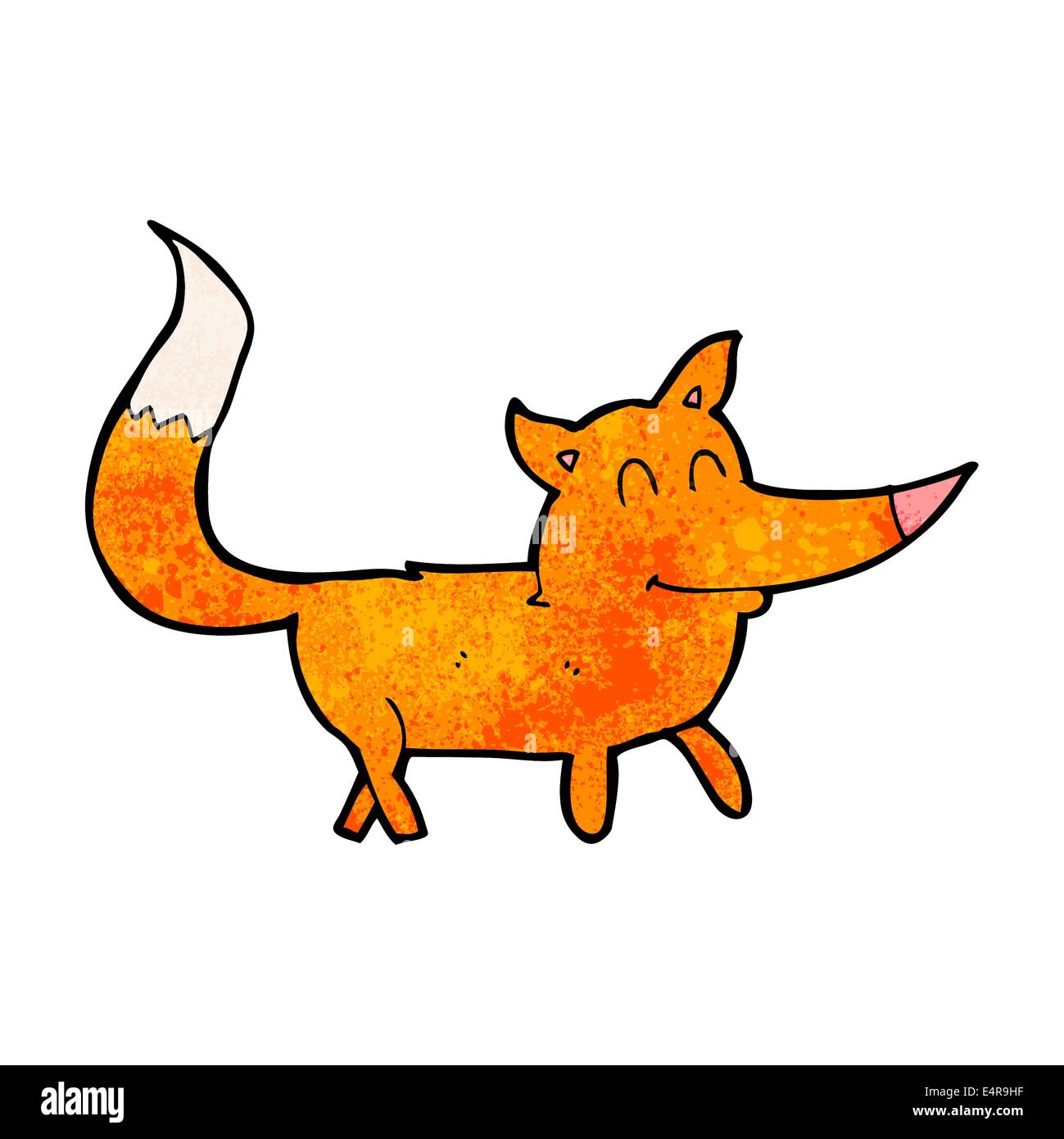 cartoon little fox Stock Vector Image & Art - Alamy