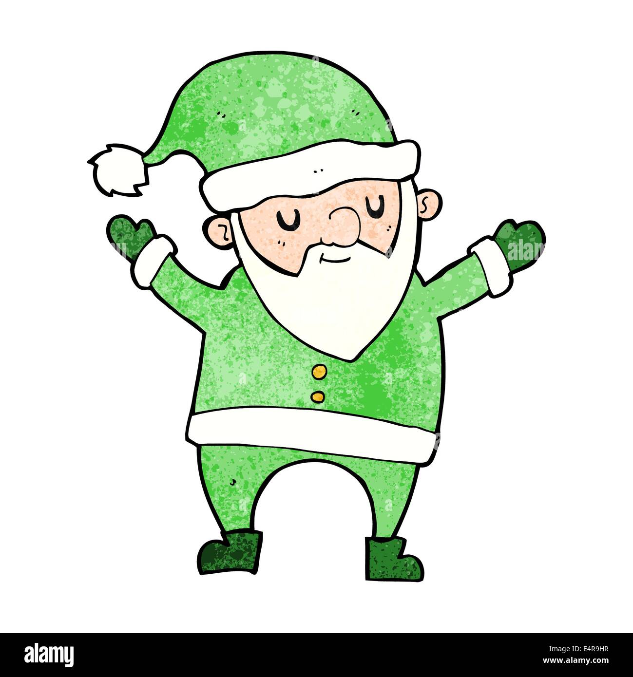 cartoon dancing santa Stock Vector Image & Art - Alamy