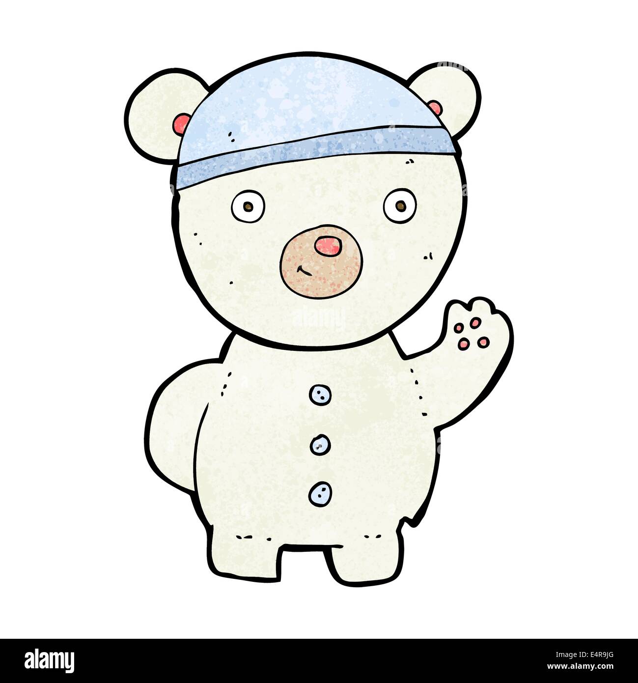cartoon polar bear cub Stock Vector Image & Art - Alamy