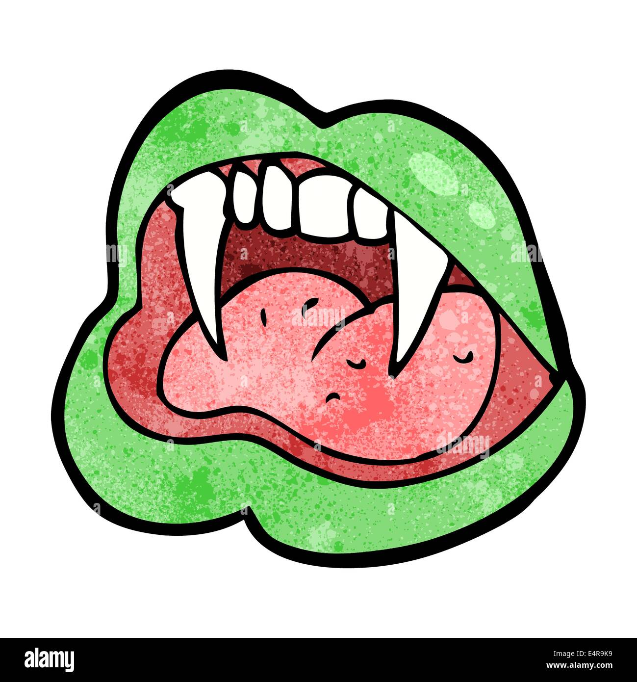 cartoon vampire lips Stock Vector Image & Art - Alamy