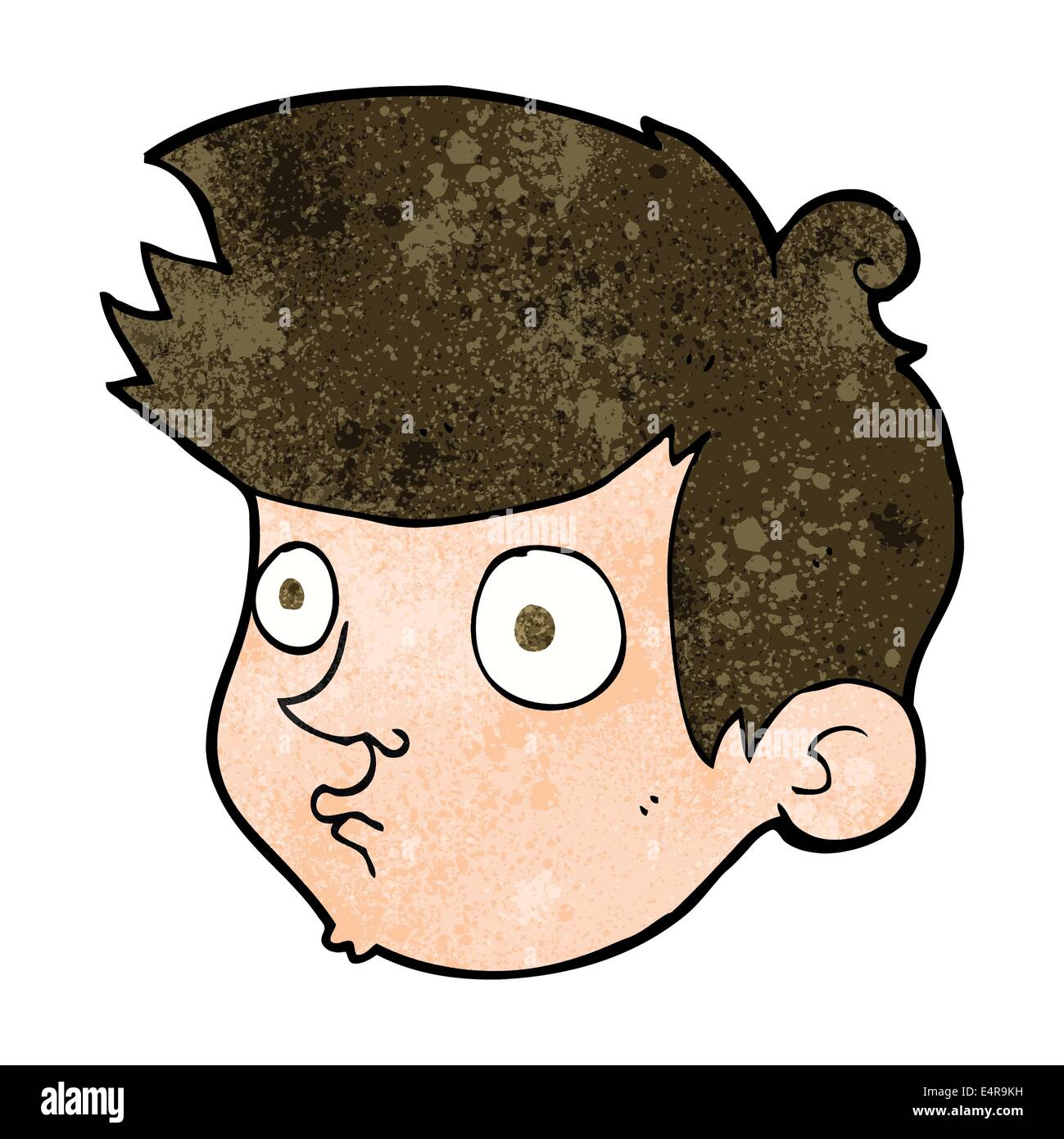 cartoon staring boy Stock Vector Image & Art - Alamy