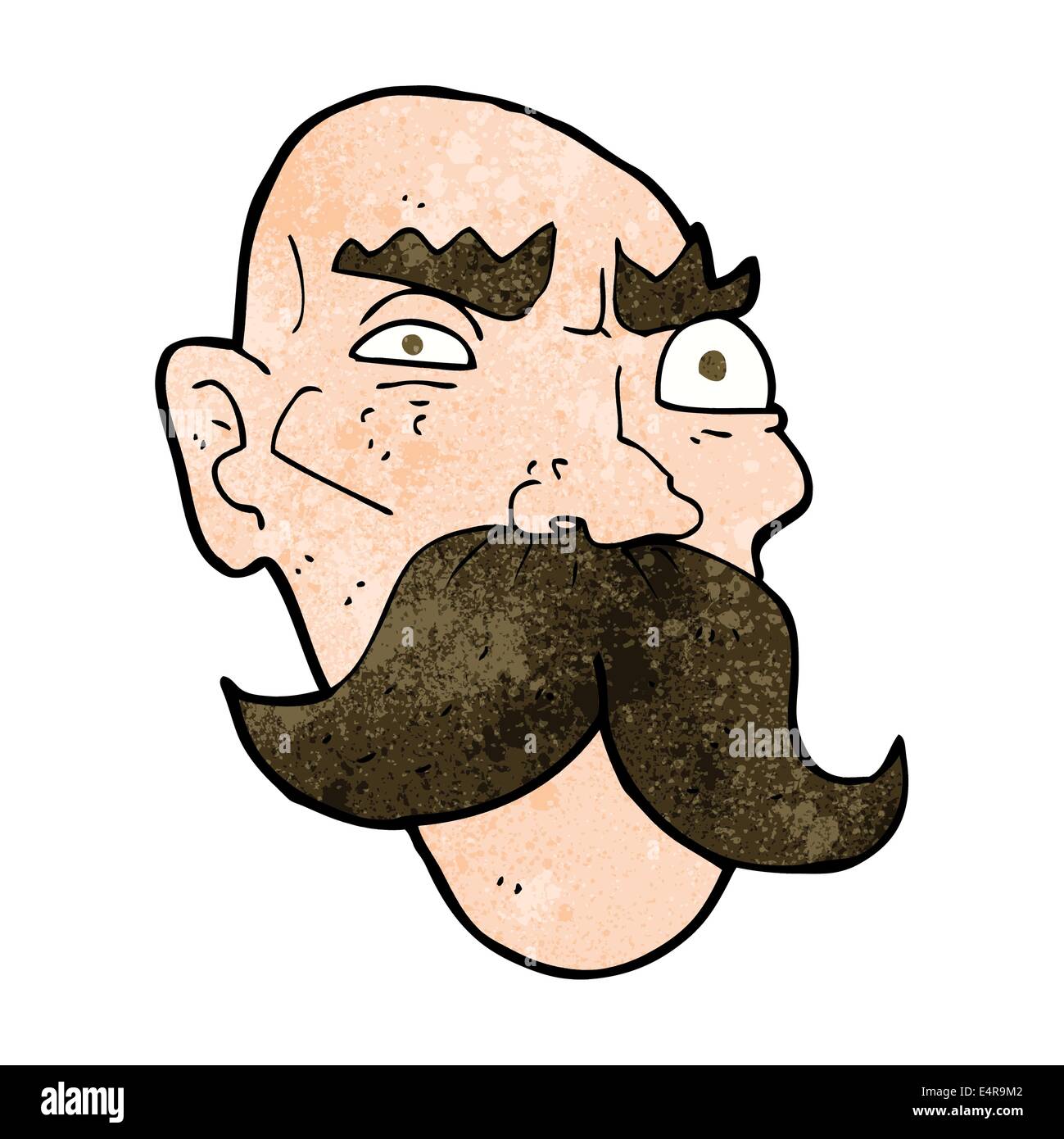 cartoon angry old man Stock Vector Image & Art - Alamy