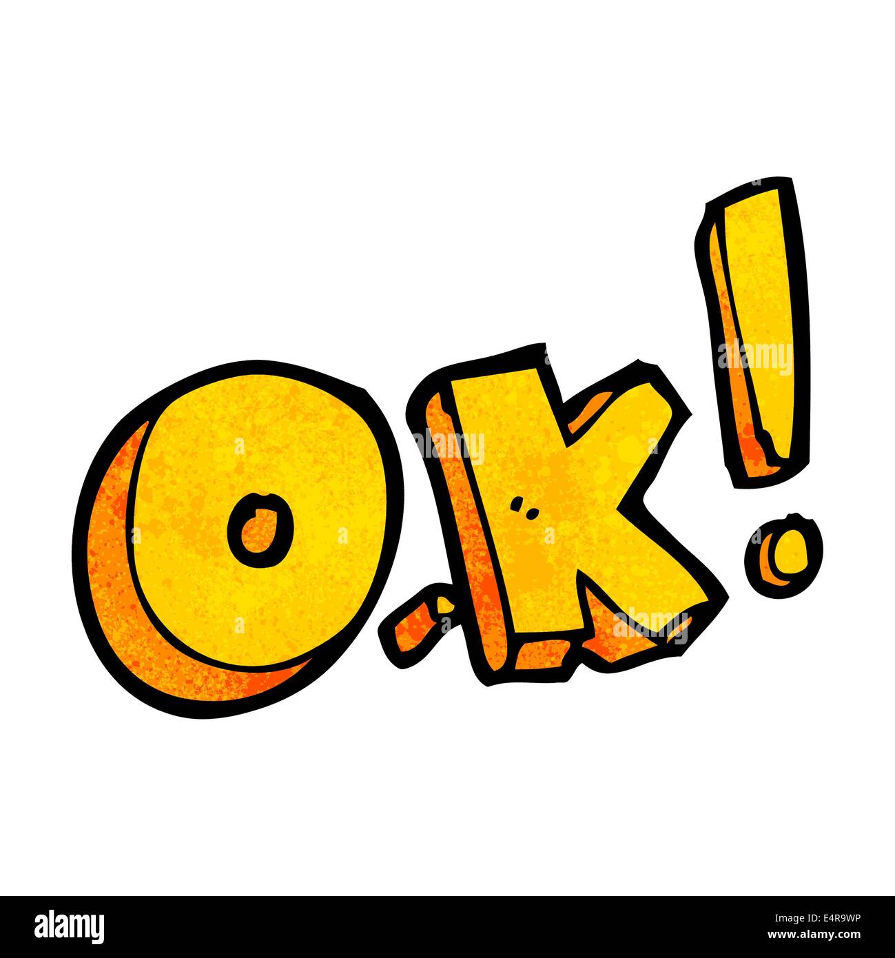 cartoon OK symbol Stock Vector Image & Art - Alamy
