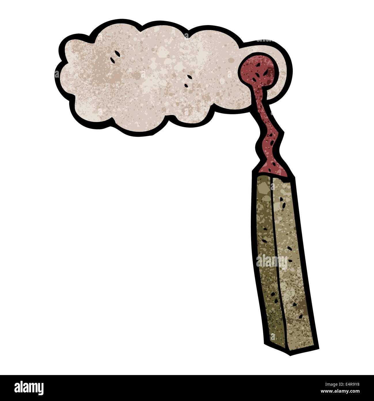 Burnt match Stock Vector Images - Alamy